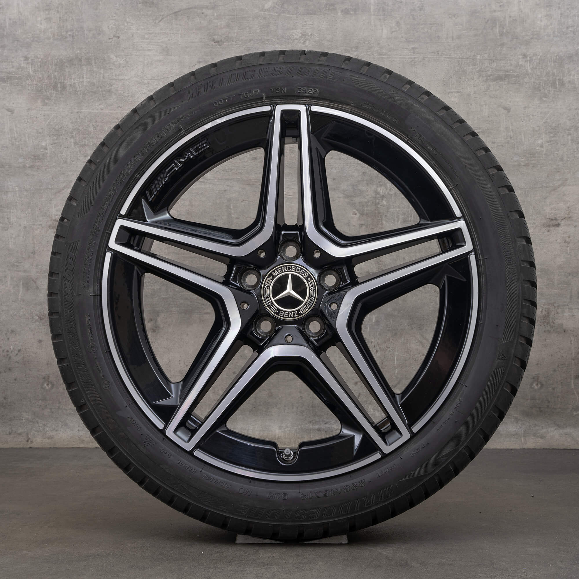 OEM AMG Mercedes AB Class W177 W247 CLA X118 18 inch winter tires rims