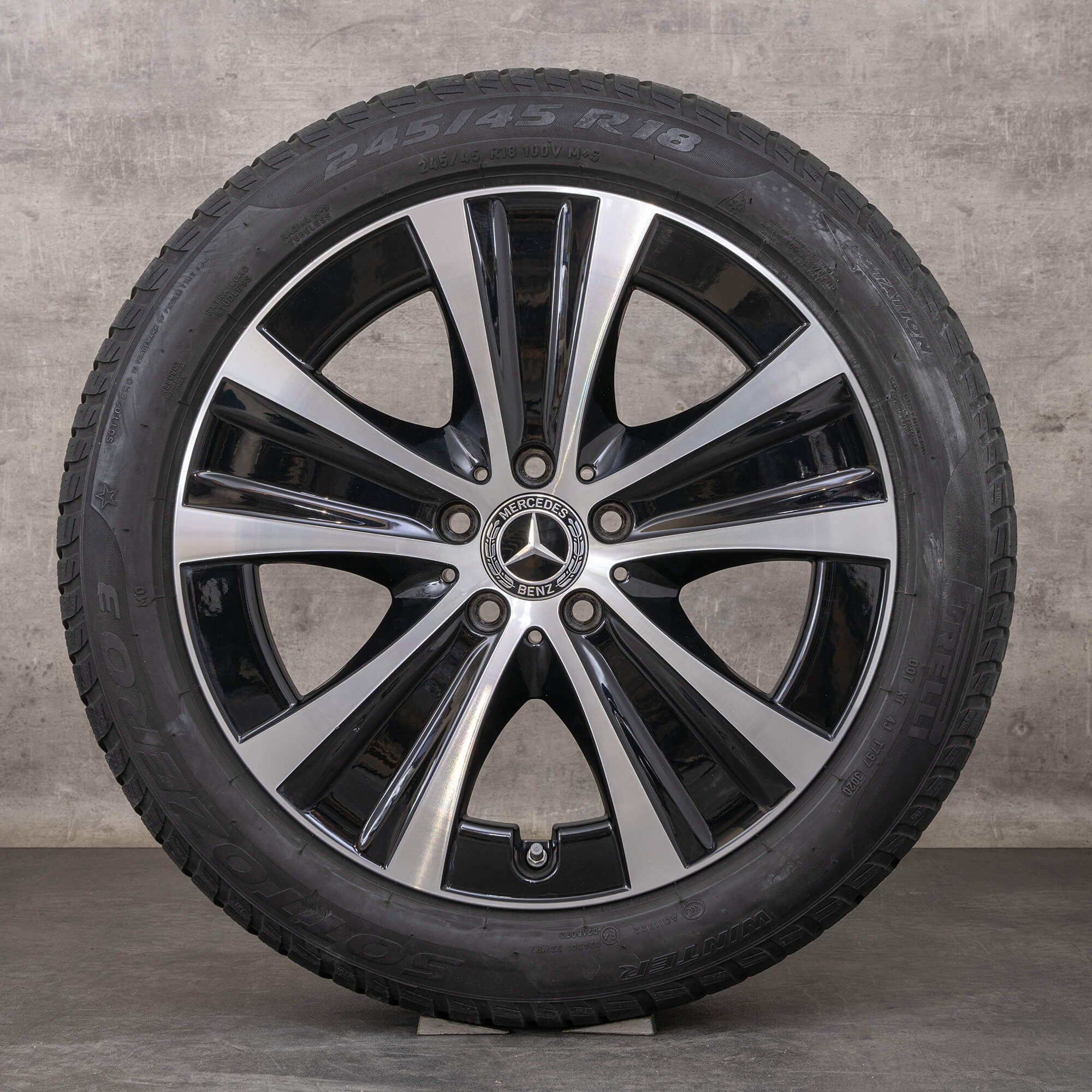 Original Mercedes Benz E-Klasse Winterräder 18 Zoll W213 S213 C238 A238 ...