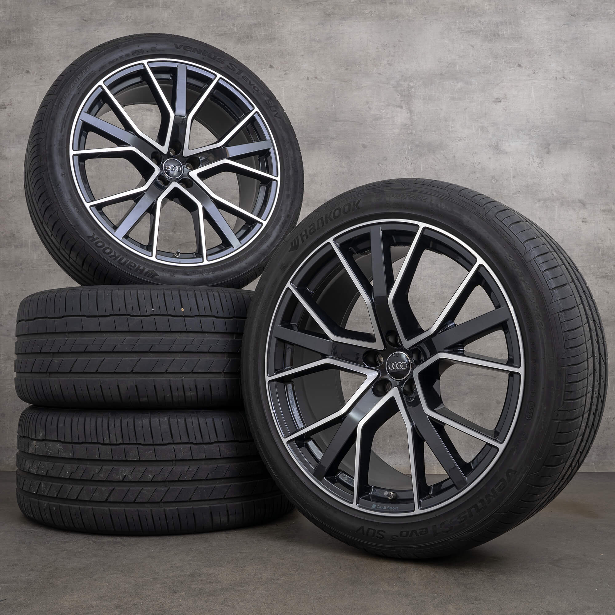 Audi Q8 SQ8 4M8 summer wheels 22 inch rims tires 4M8601025Q