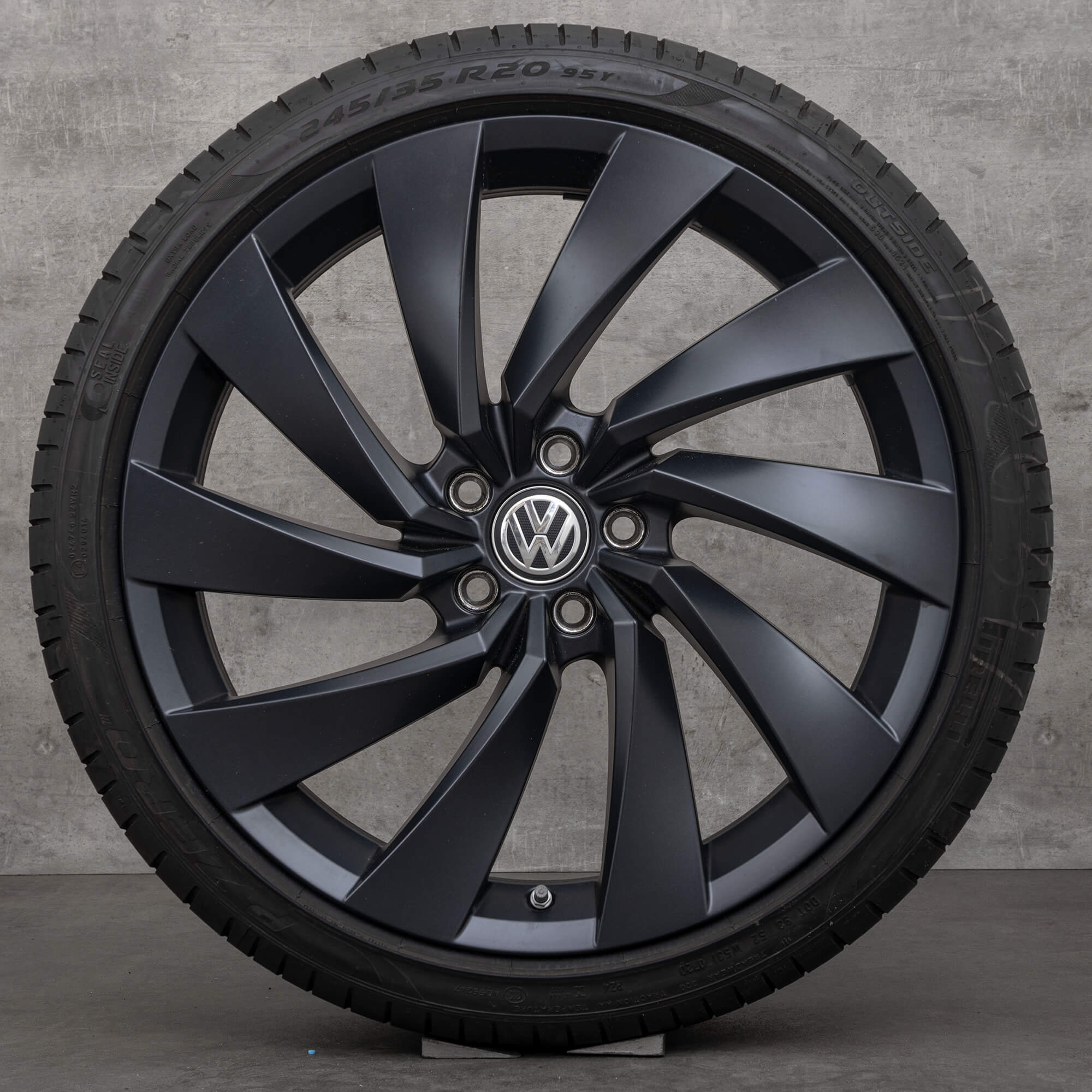 VW Arteon 3H summer wheels 20 inch rims Rosario tires 3G8601025D