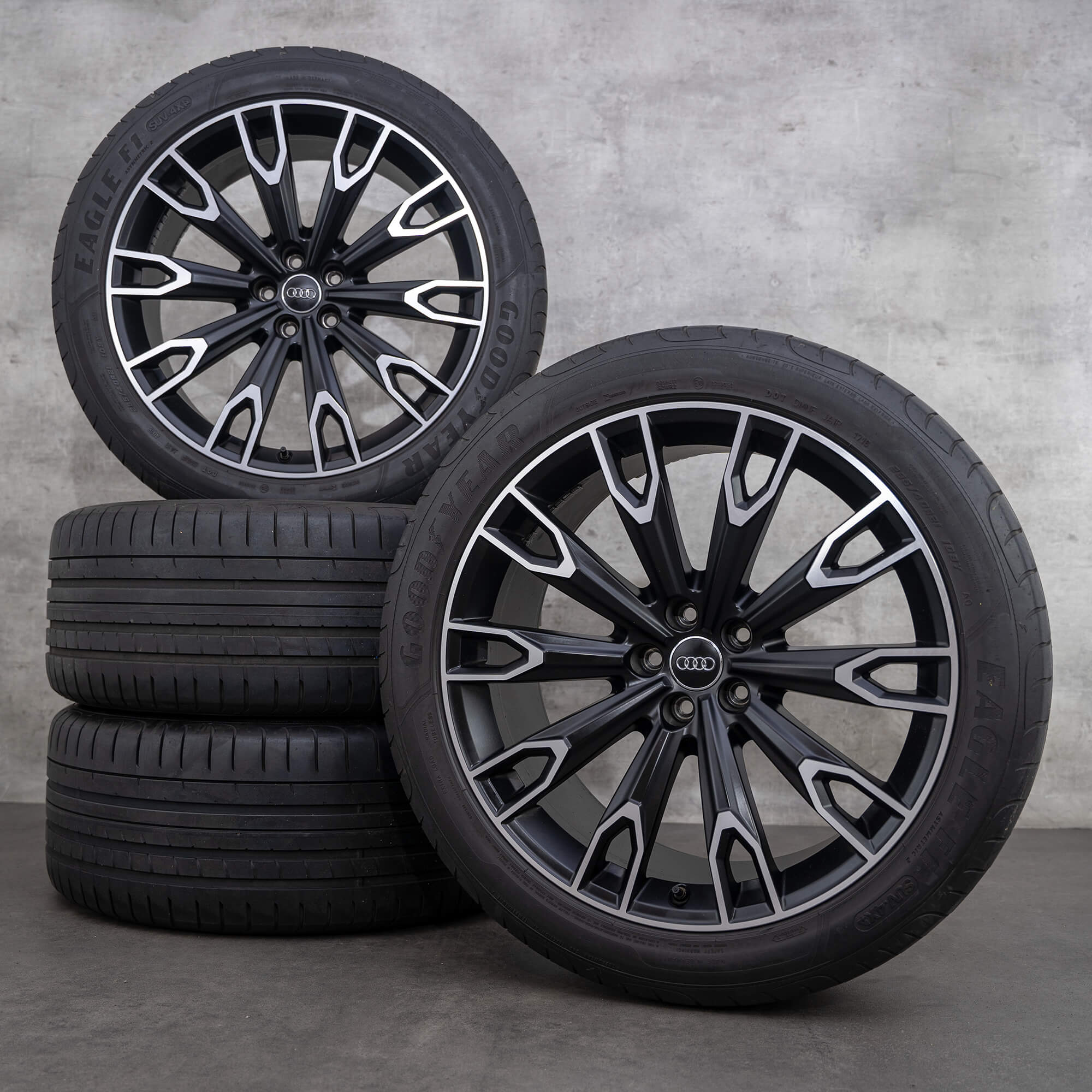 Audi 21 inch rims Q7 SQ7 4M 4M0 Talea summer tires wheels 4M0601025CB