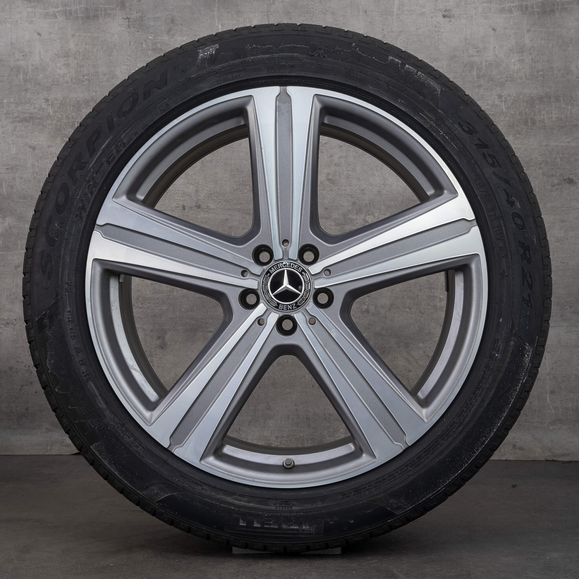 Mercedes Benz GLE V167 SUV winter tires wheels 21 inch rims