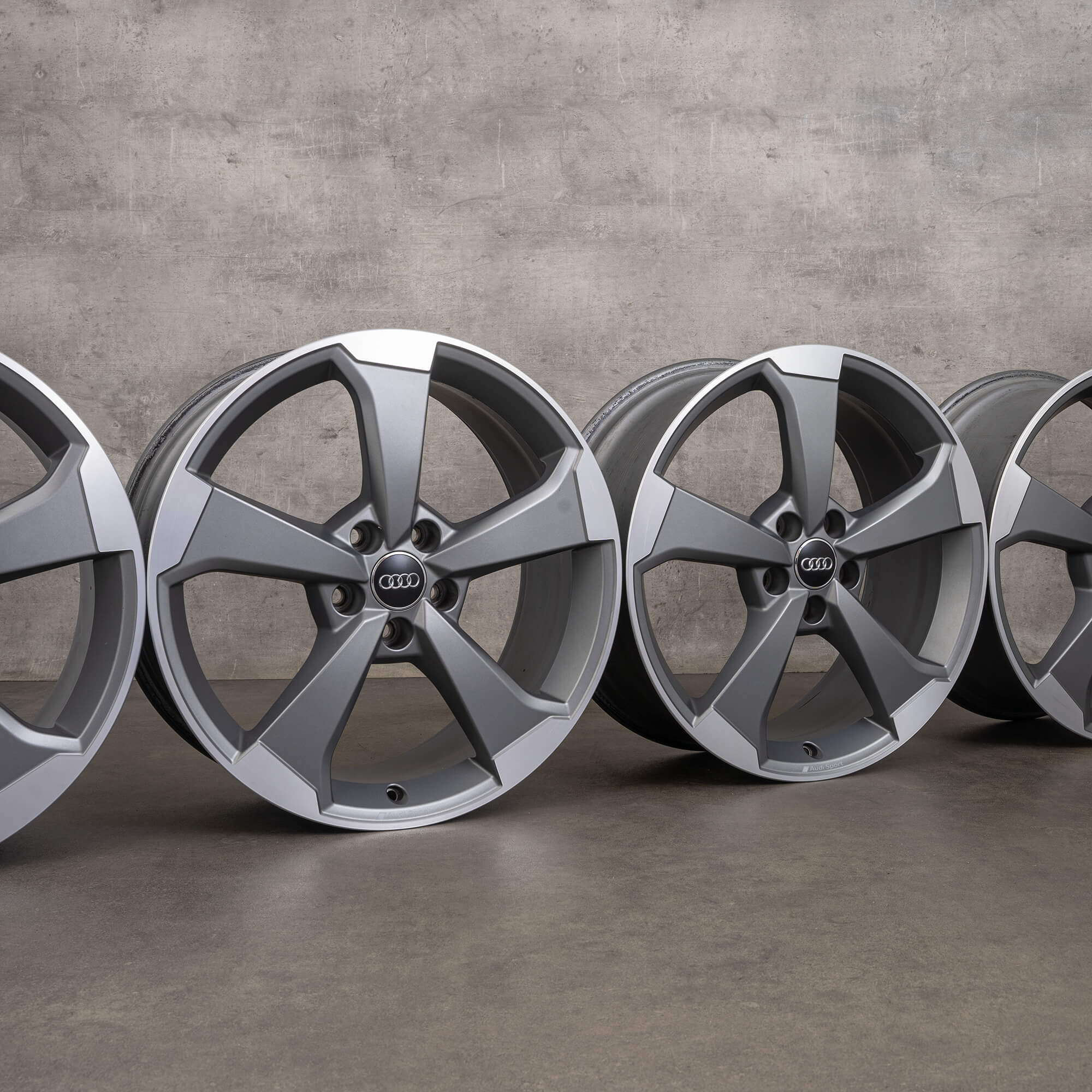 Original Audi A3 S3 RS3 8V 19 inch rims 8V0601025FA aluminum rotor