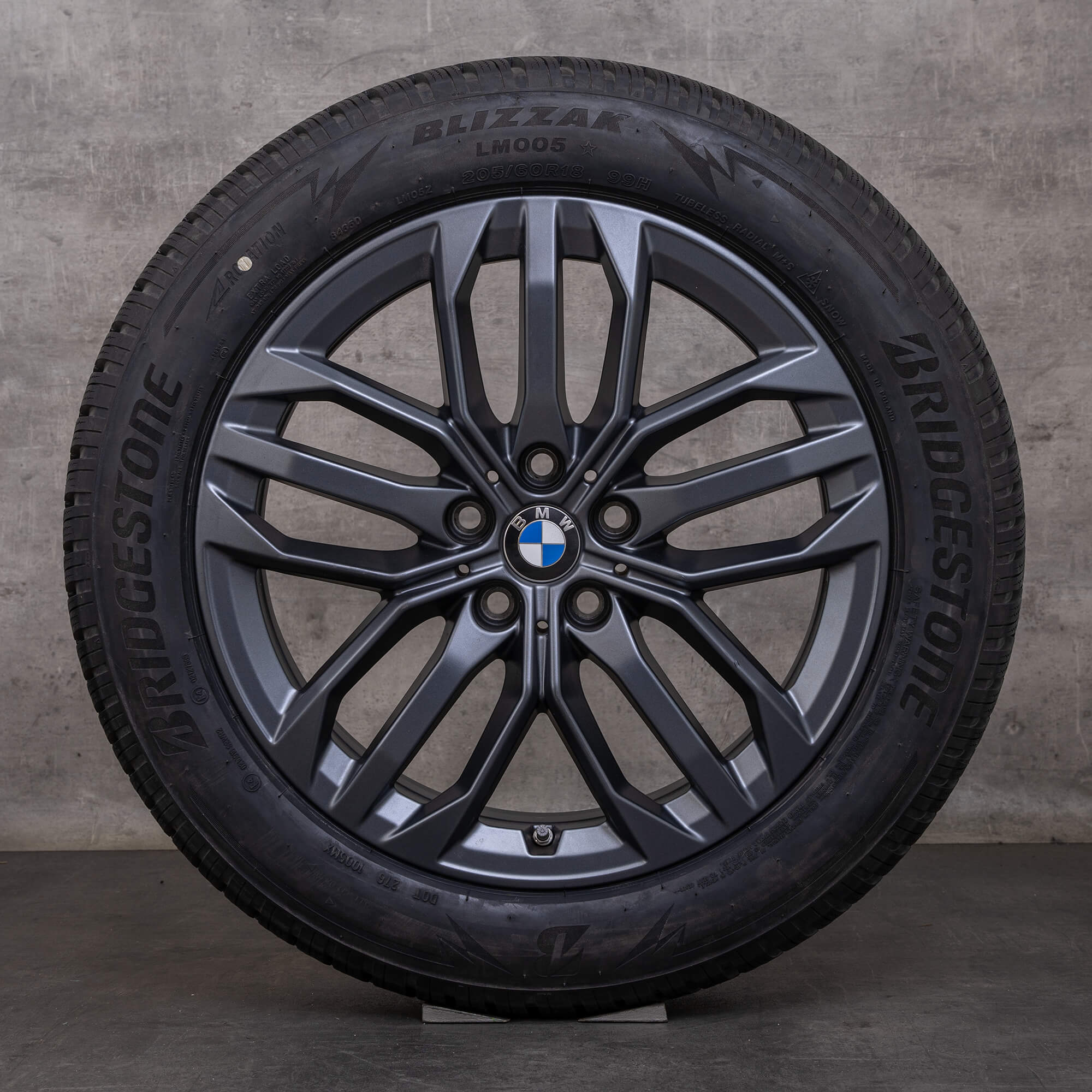 OEM BMW X1 iX1 X2 iX2 snow tire packages 18 inch U10 U11 Rims Styling ...