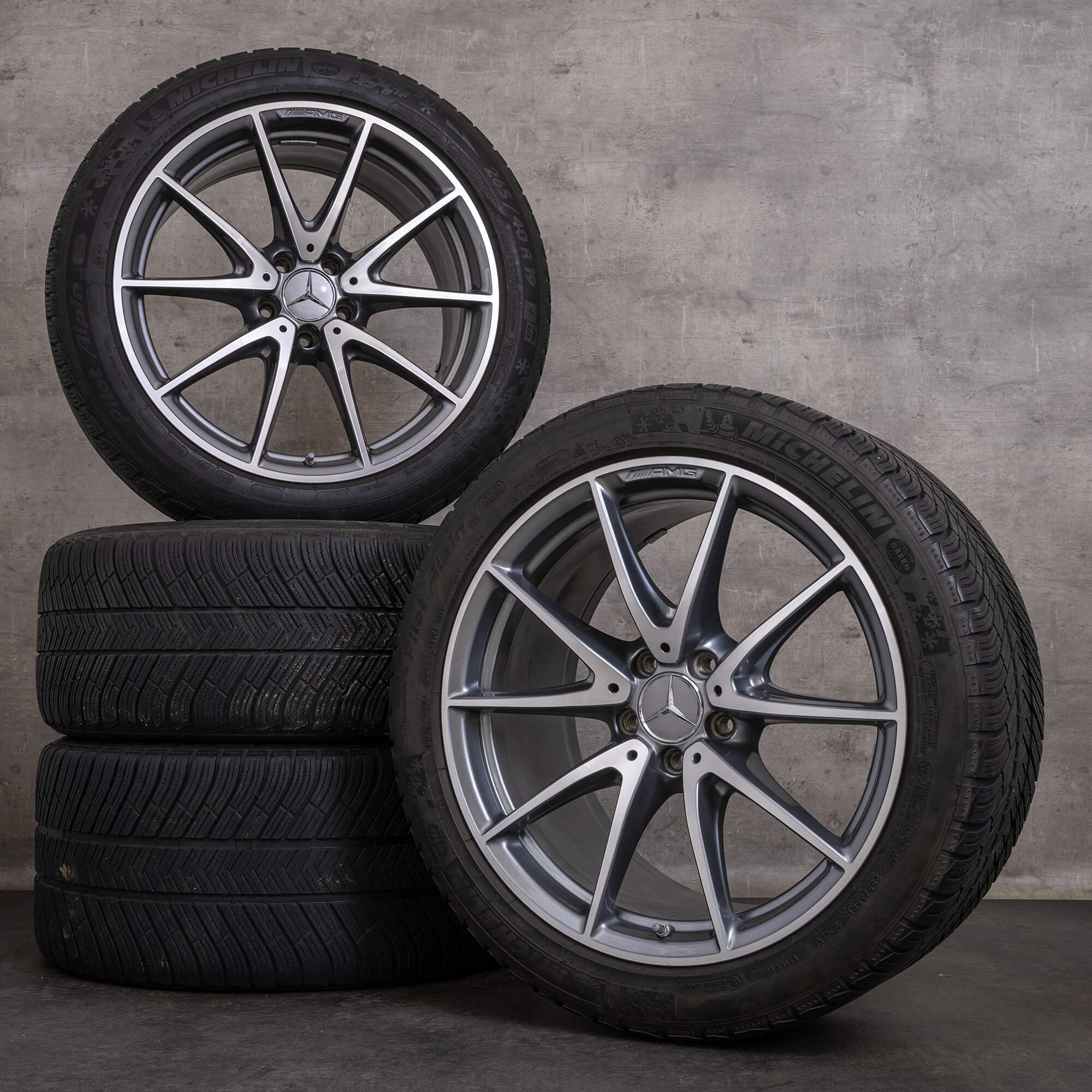 Original Mercedes Benz E-Klasse E63 & S AMG Winterräder 19 Zoll W213 ...