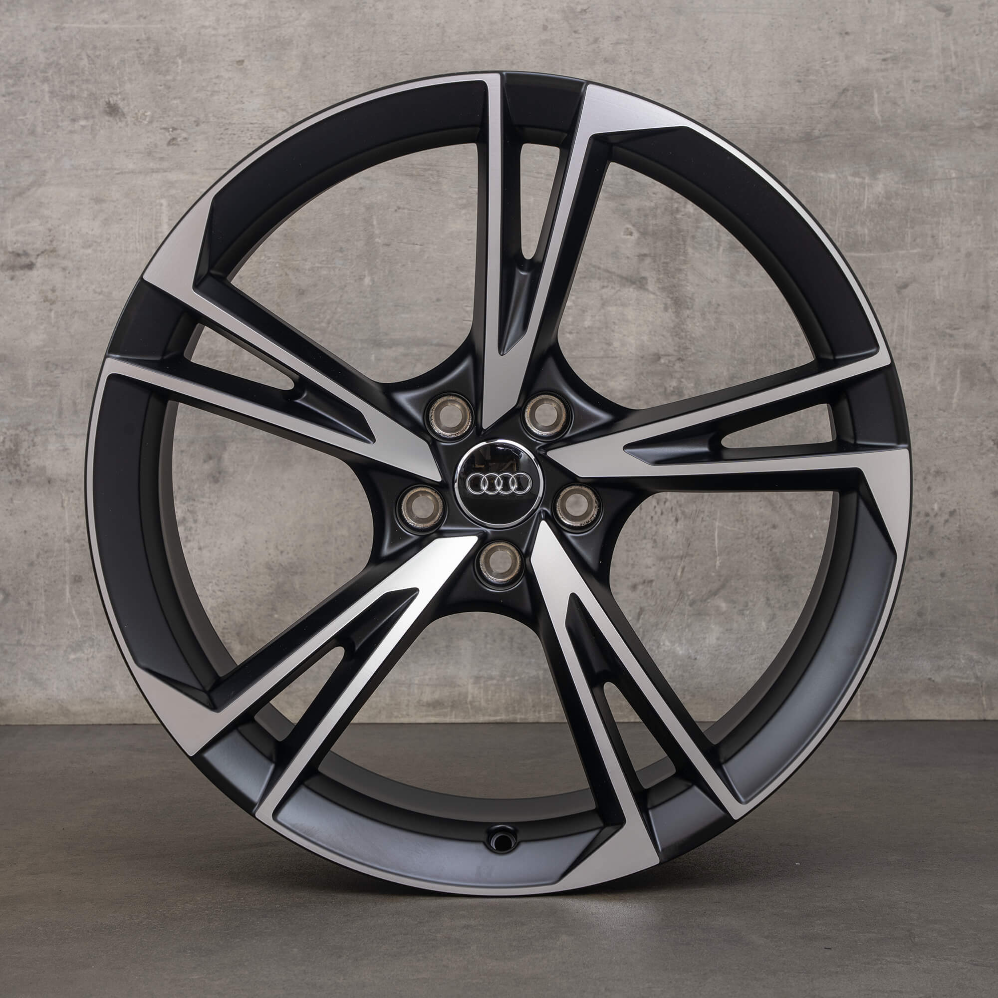 Original Audi A5 S5 F5 20 Inch Rims 5 Arm Falx Design 8w0071490a New