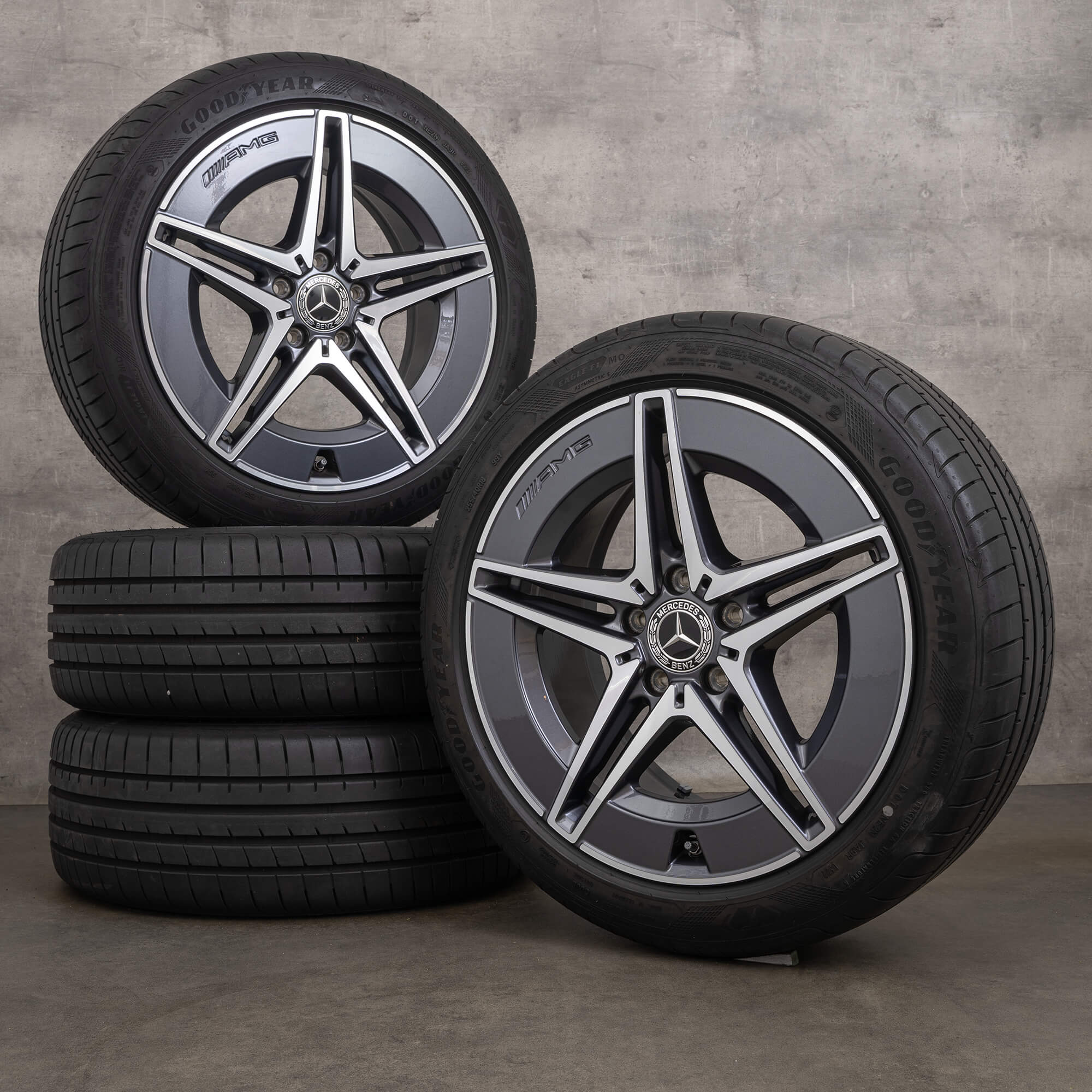 OEM Mercedes Benz C Class Hybrid rims 18 inch W206 S206 C300e C300de C400e