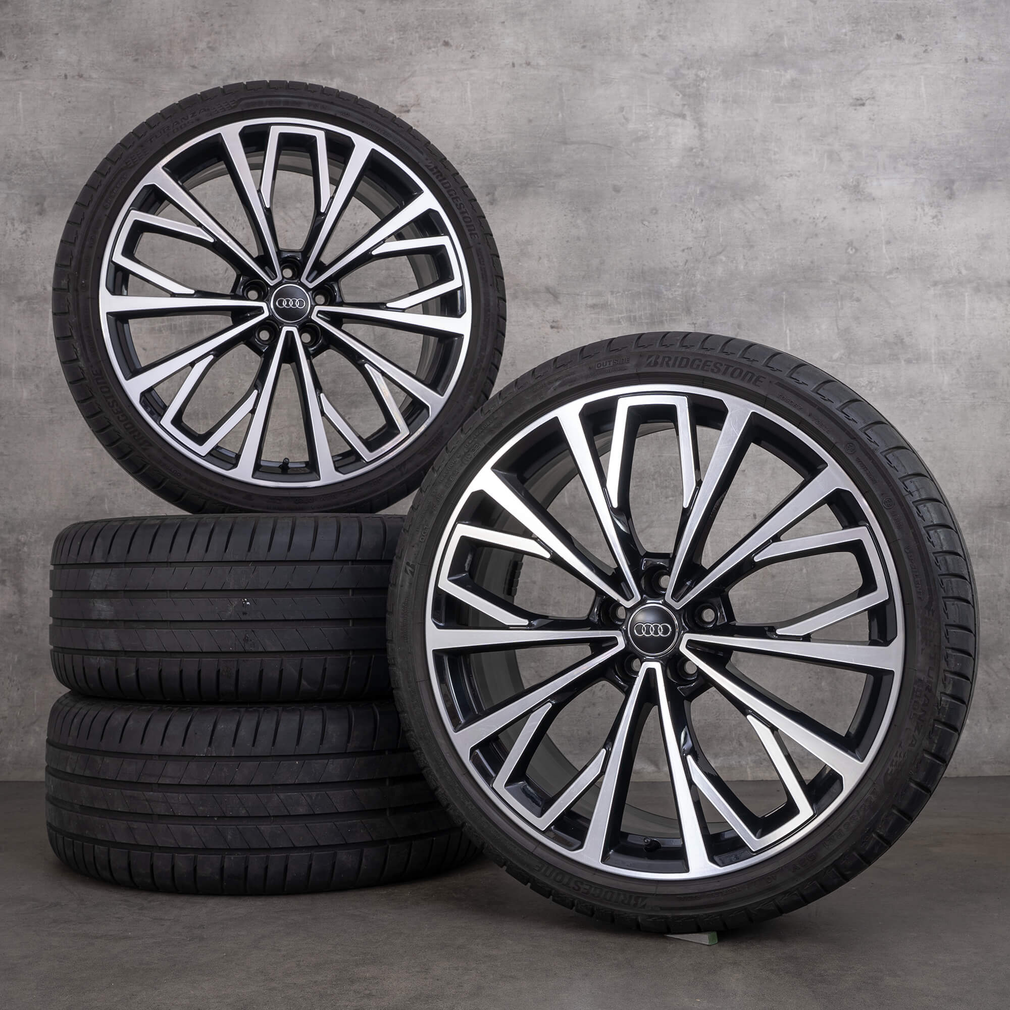 Audi A6 S6 4K C8 summer wheels 21 inch alloy rims tires 4K0601025L