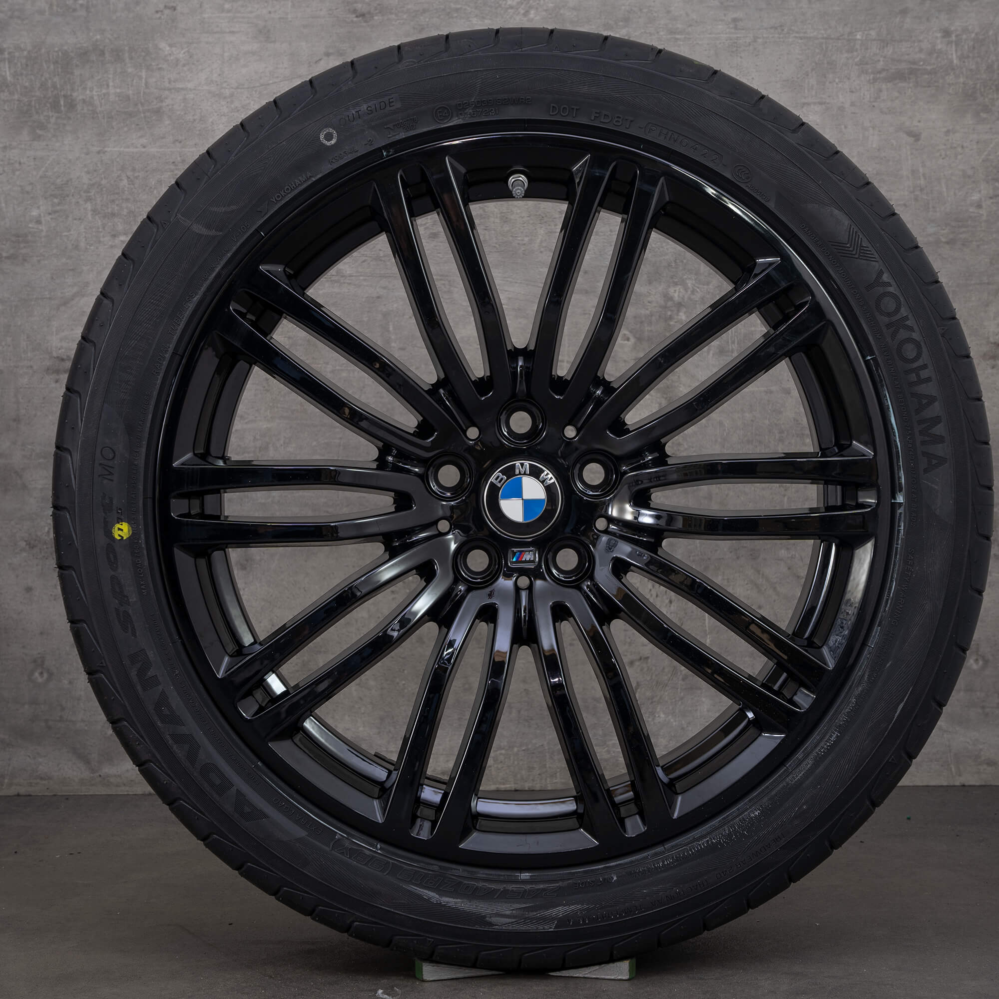 BMW 19 inch rims 5er G30 G31 664M summer tires wheels 7856925 7856926 NEW