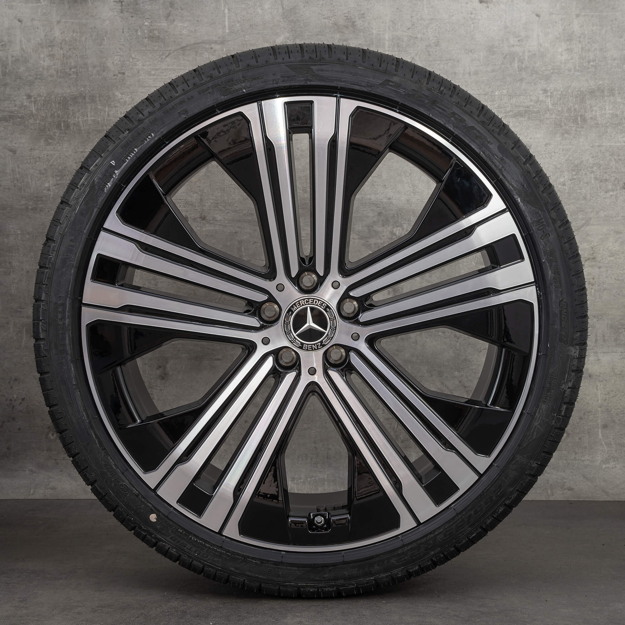 Mercedes Benz EQE SUV fælge X294 sommerdæk 22 tommer sommerhjul NYHED