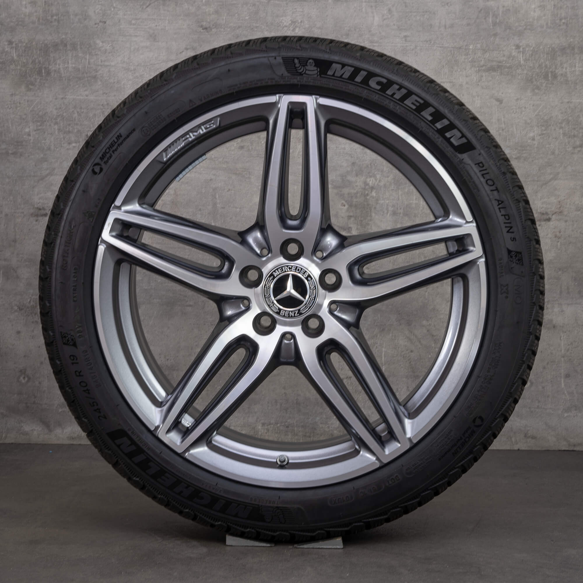 AMG Mercedes E-Class E43 W213 S213 winter wheels 19 inch rims tires