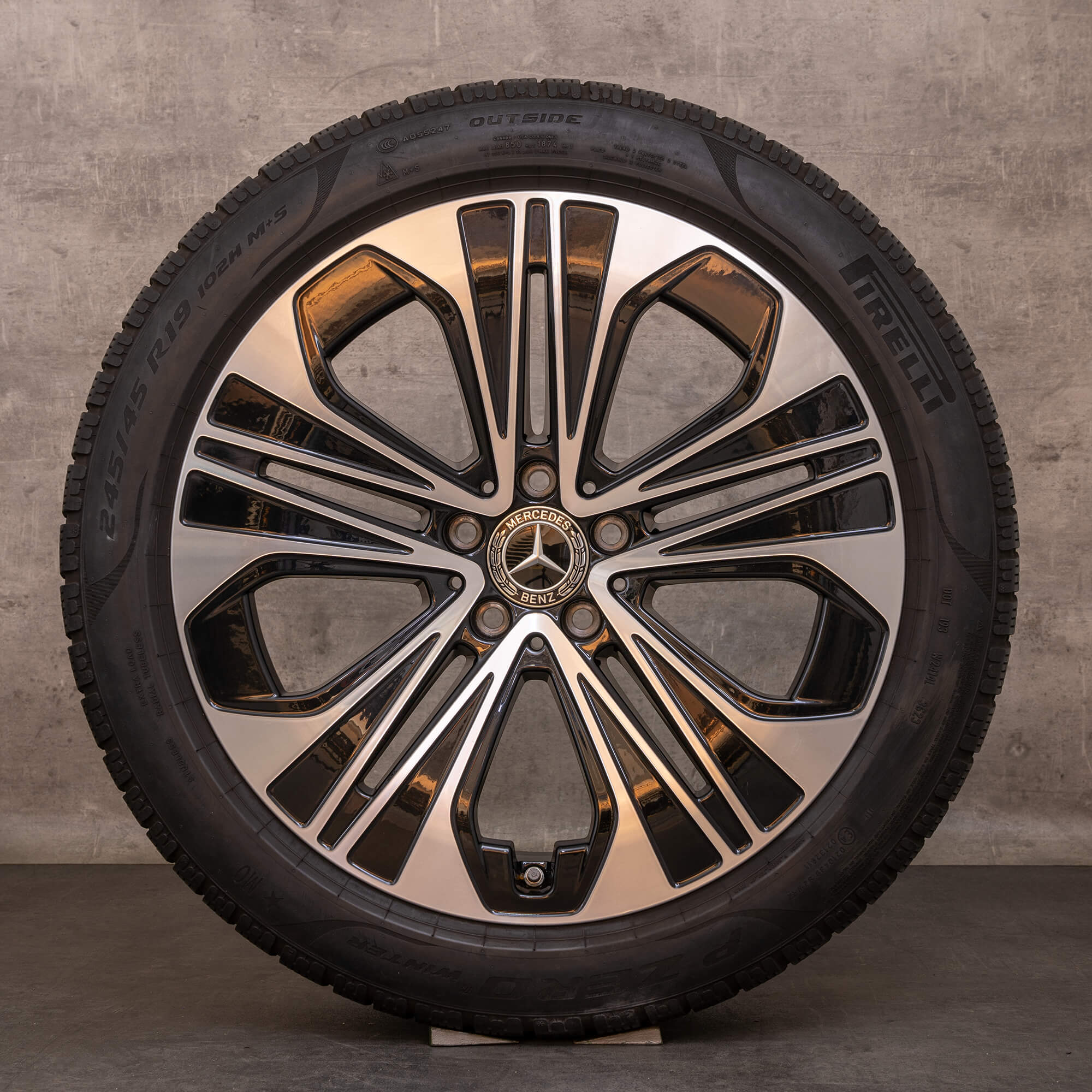 Original Mercedes Benz E-Klasse Winterräder 19 Zoll W214 S214 Felgen ...