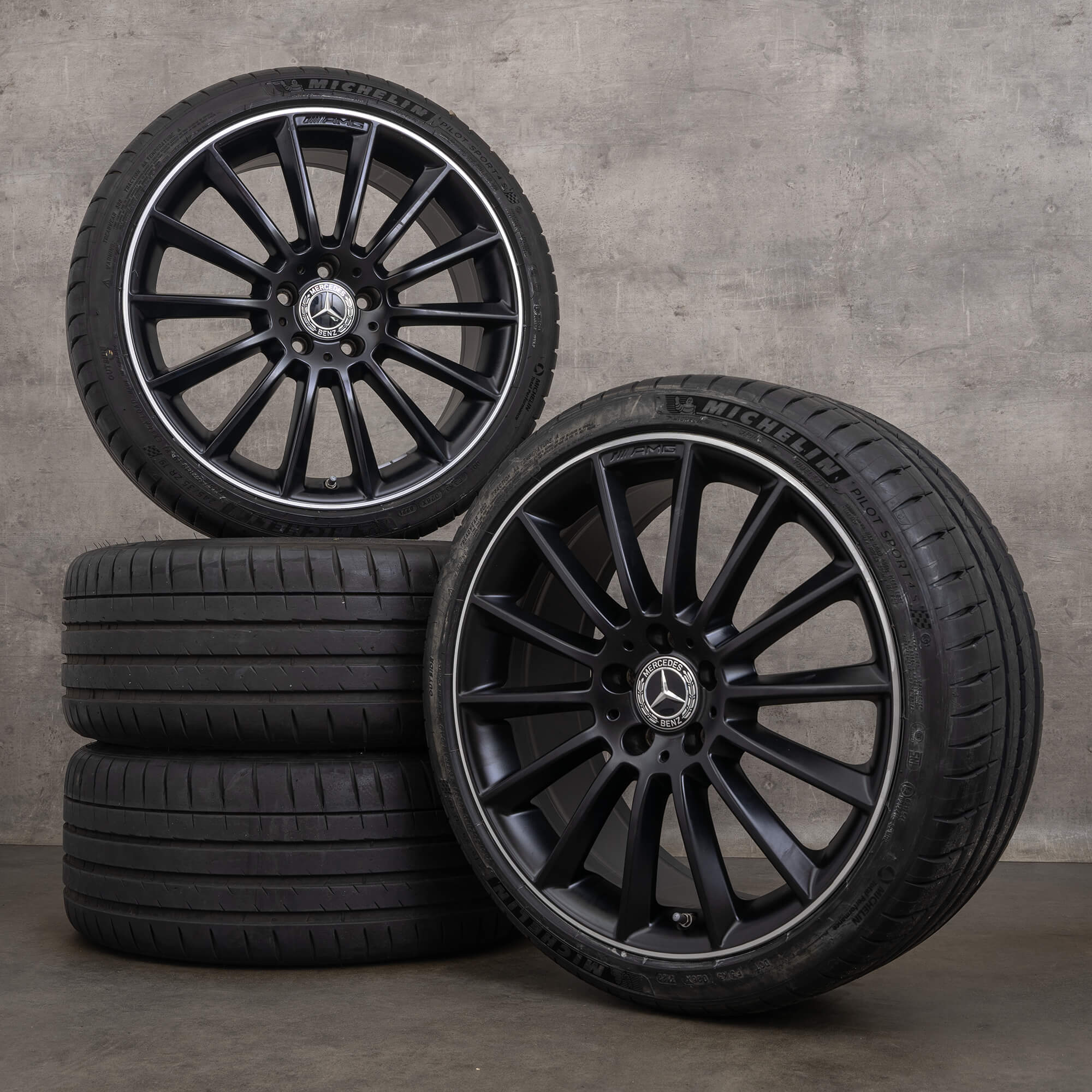 AMG Mercedes Benz CLA C118 X118 summer wheels 19 inch rims tires