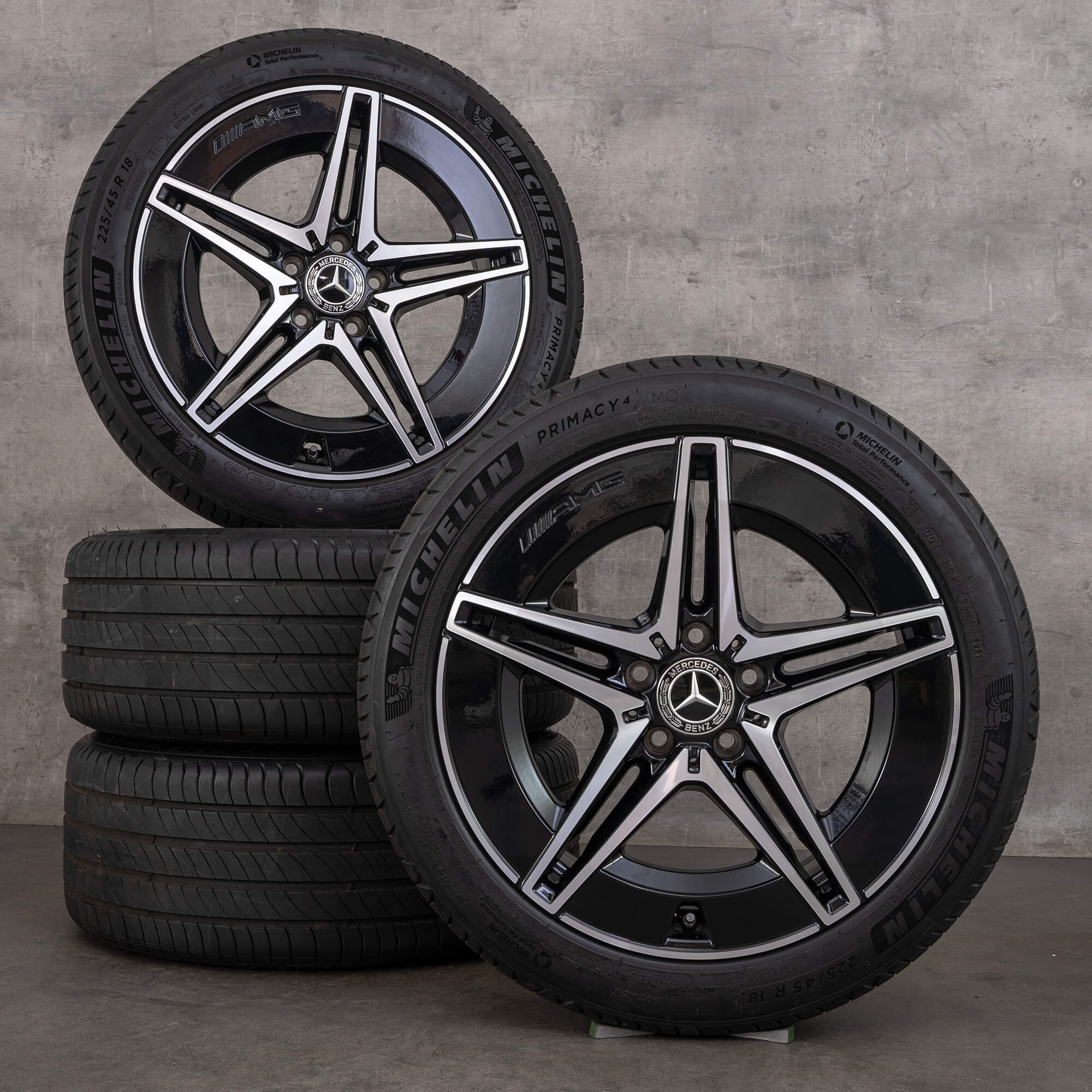 AMG Mercedes C-Class W206 S206 summer wheels 18 inch rims tires