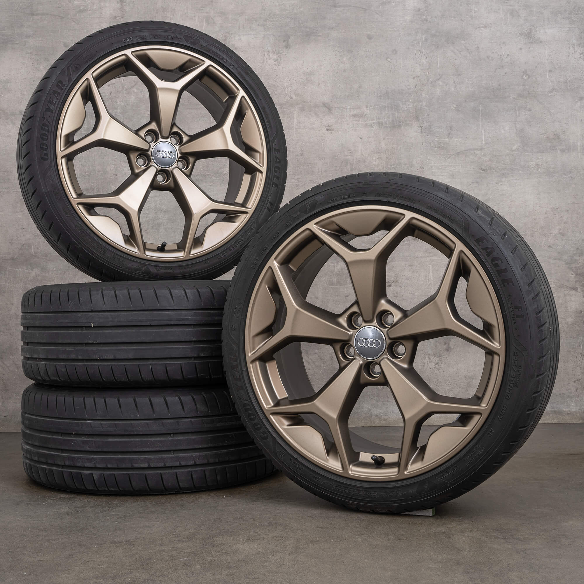 Audi A1 II GB Sportback summer wheels 18 inch rims tires 82A601025AK