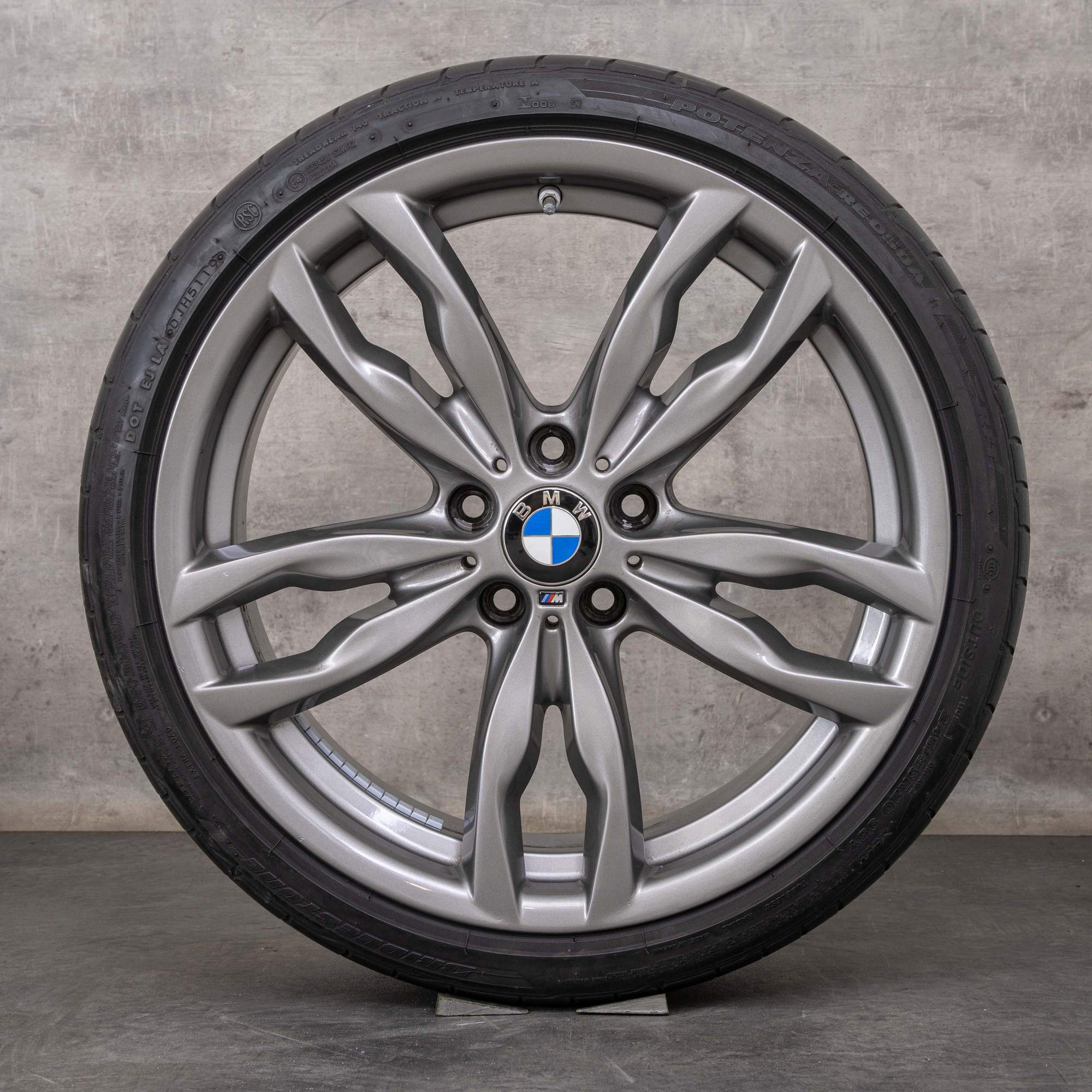 Originalní ráfky na auto BMW řady 5 6 20" F10 F11 F12 F13 F06 Gran ...