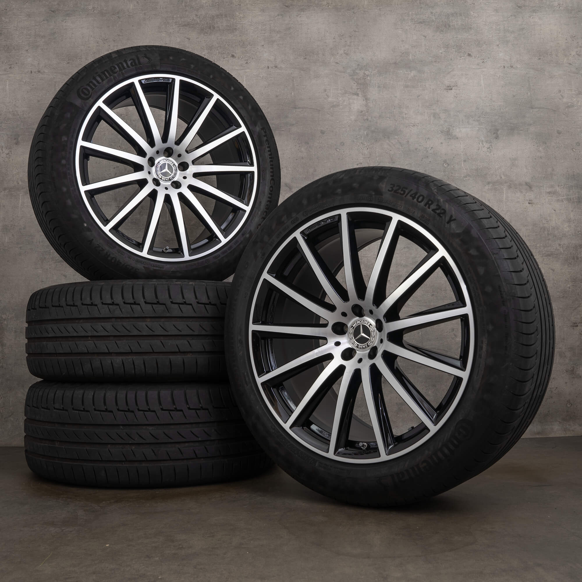 OEM Mercedes Benz GLS AMG rims 22 inch X167 summer wheels A1674017500 ...