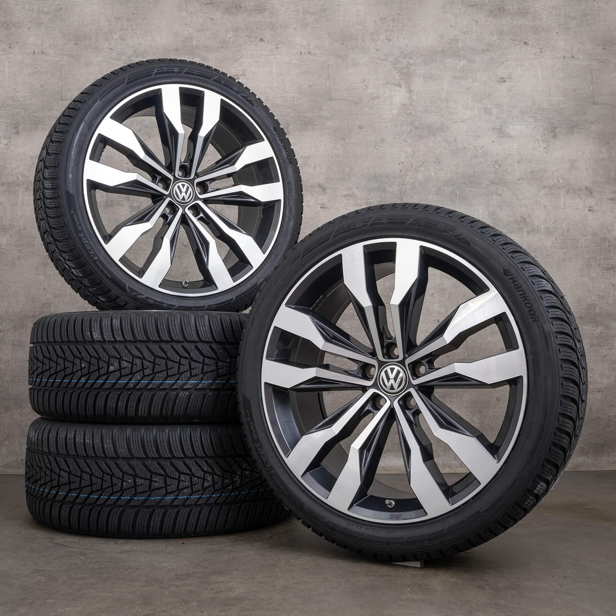 VW Tiguan 2 II 5NA 5N winter wheels 20 inch rims tires 5NA601025G Suzuka