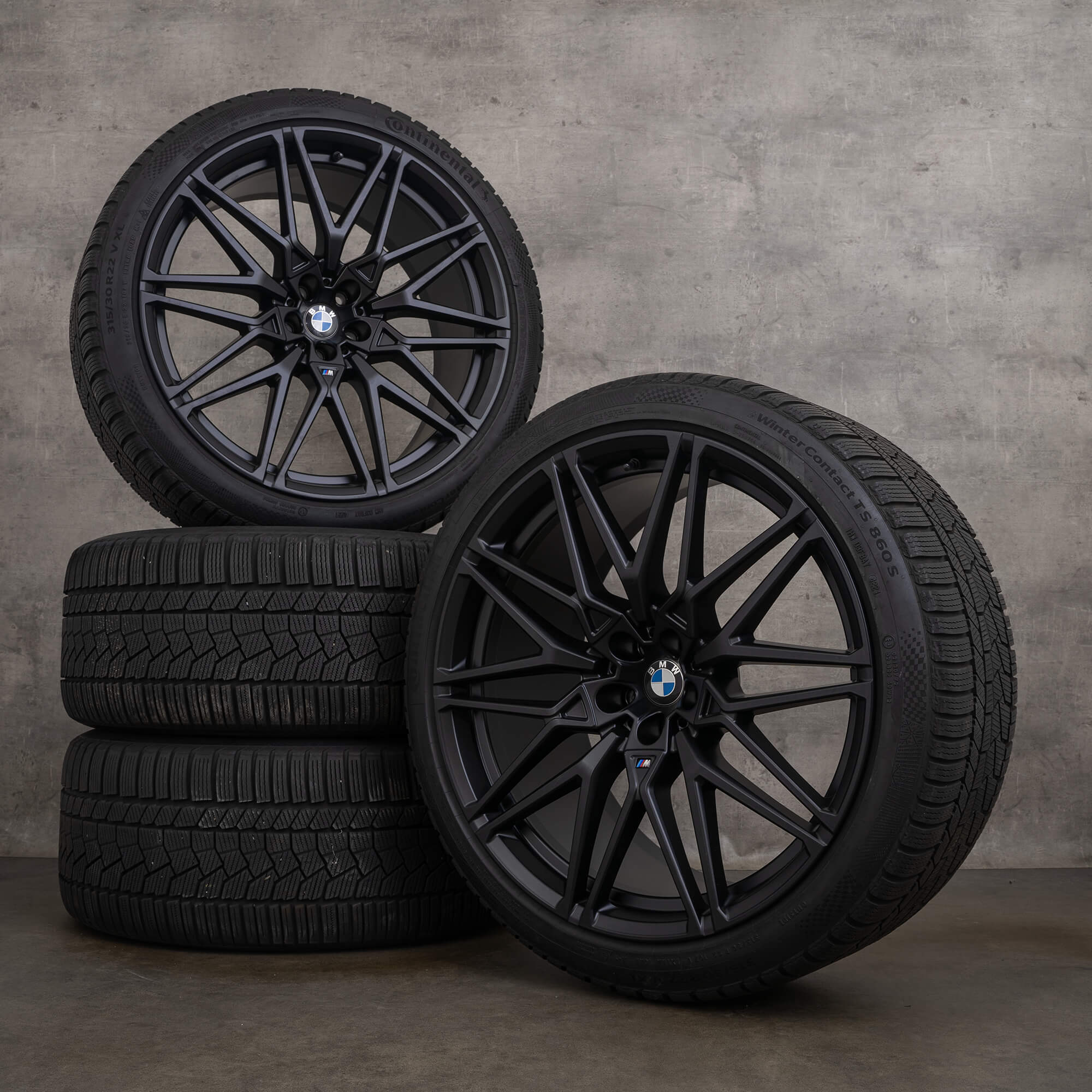 OEM BMW X5M F95 X6M F96 21 inch rims winter OEM wheels 8093563 8093564 ...