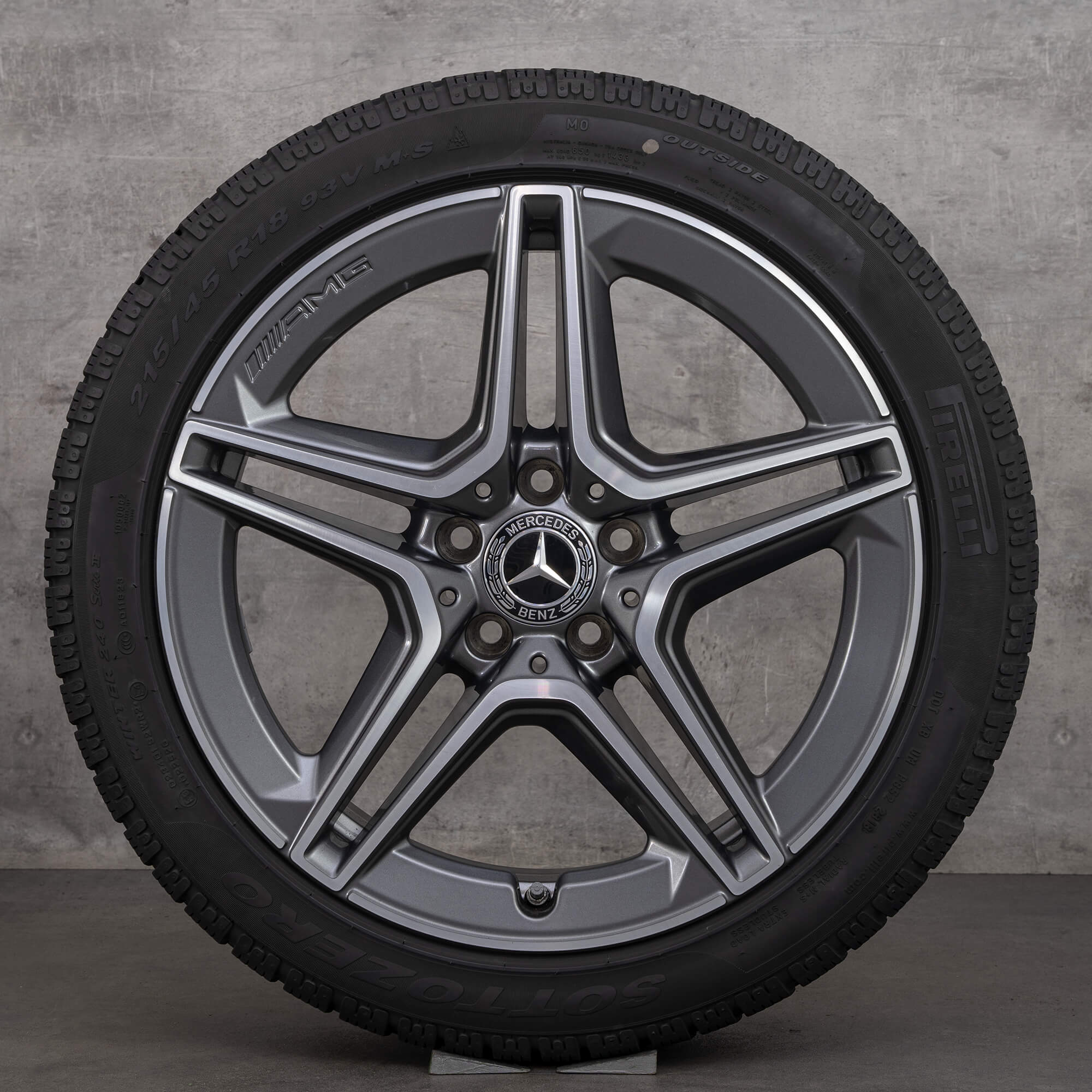 AMG Mercedes Benz A-Class A35 W177 winter wheels 18 inch tires rims