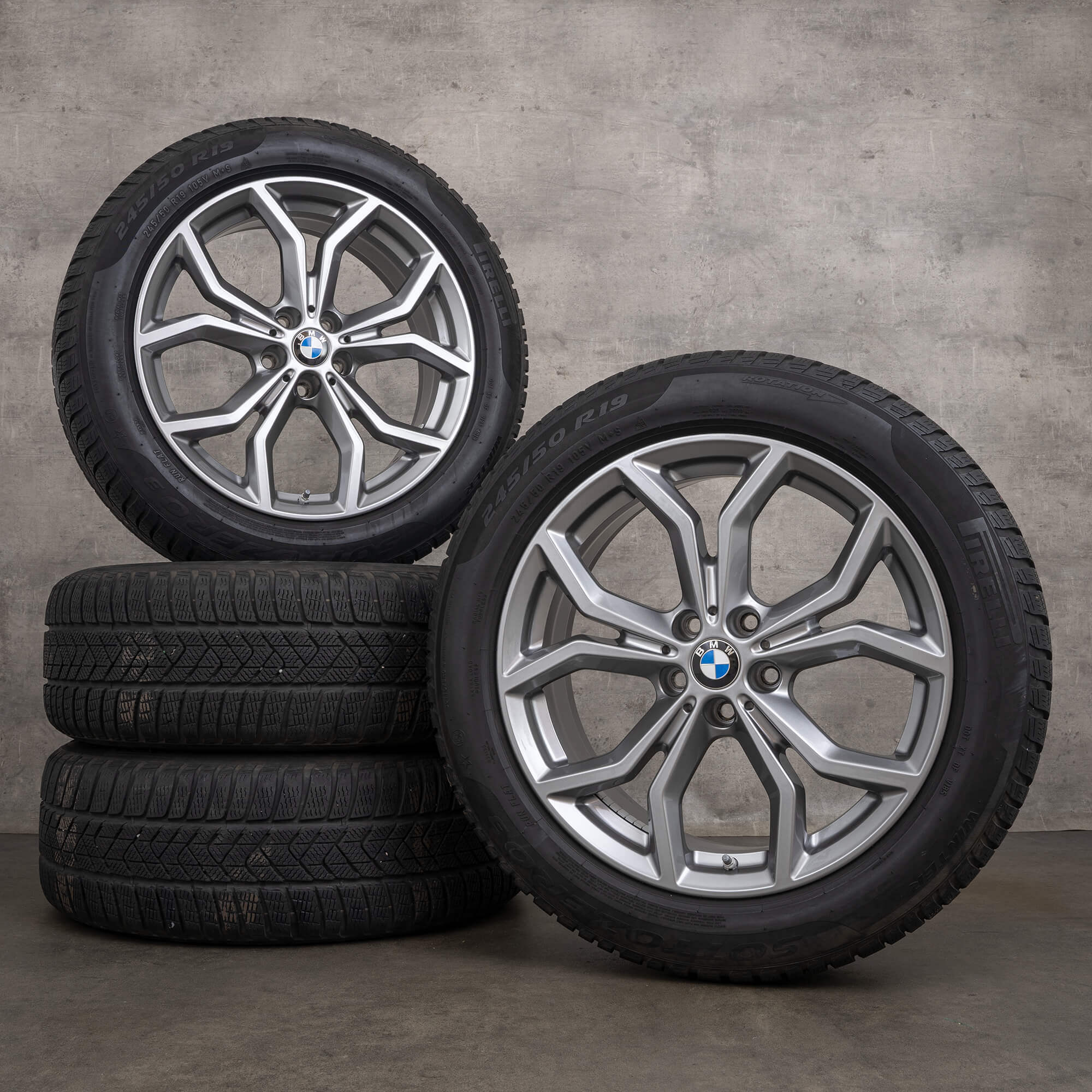 BMW X3 G01 X04 G02 winter tires 19 inch rims 6877328 wheels styling 694