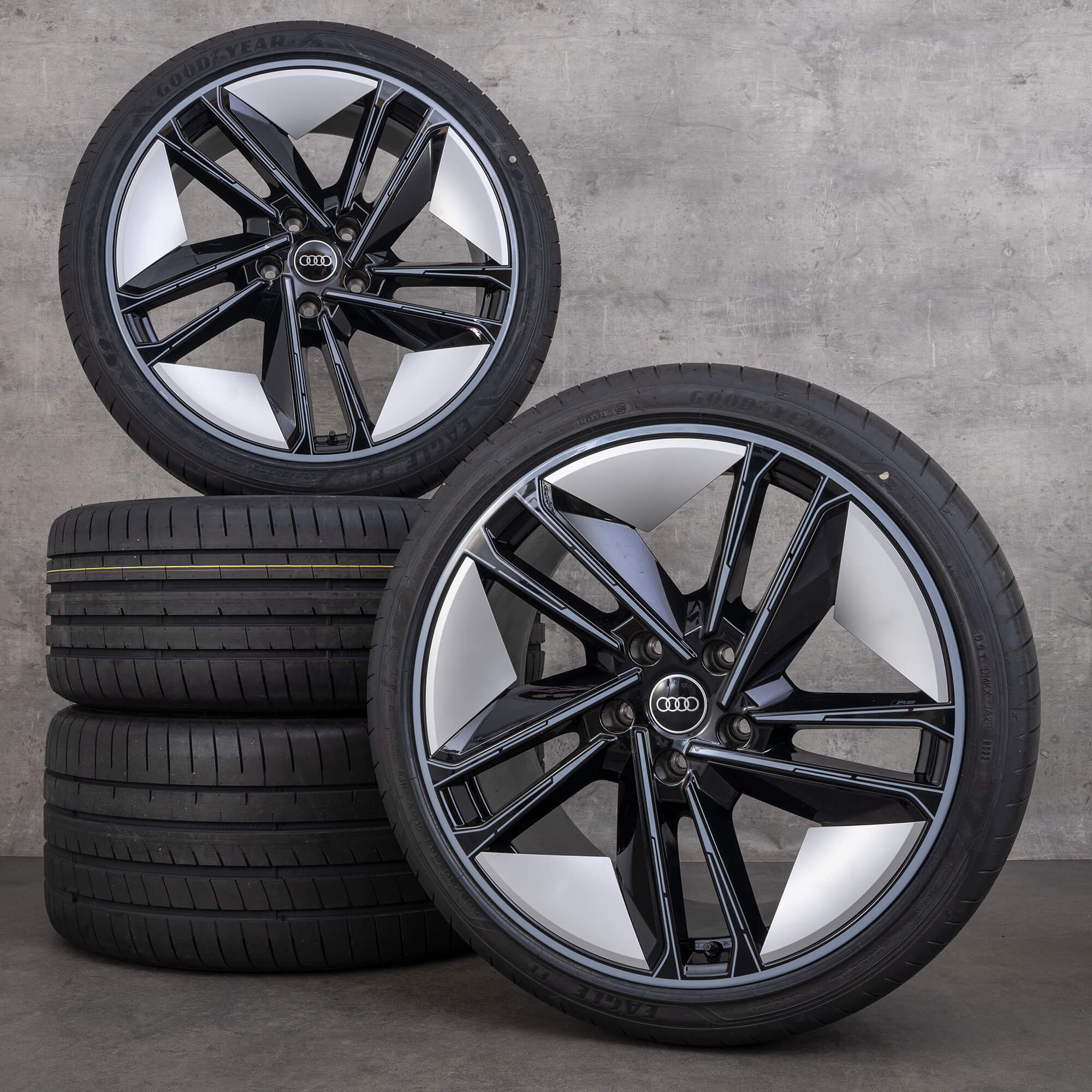 Audi 21 inch rims e-tron GT RS FW summer tires wheels concave NEW