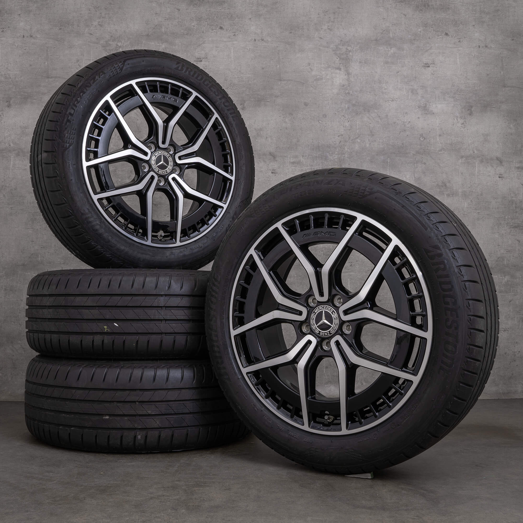 OEM Mercedes Benz EQA EQB AMG rims 19 inch H243 X243 summer wheels ...