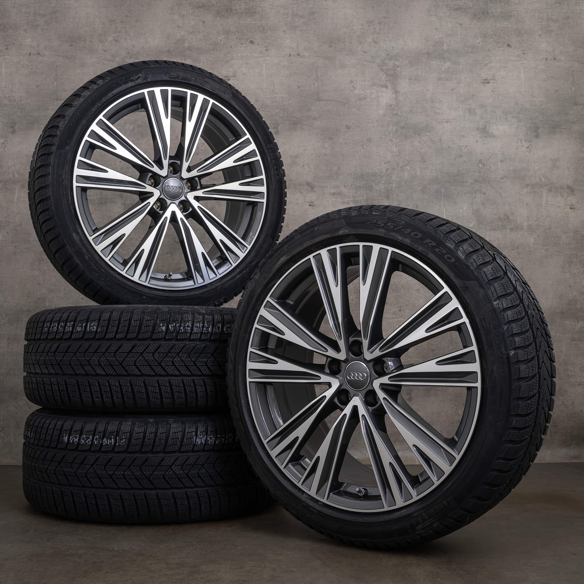 OEM Audi A6 S6 winter wheels 20 inch 4K C8 F2 rims 4K0601025J ...