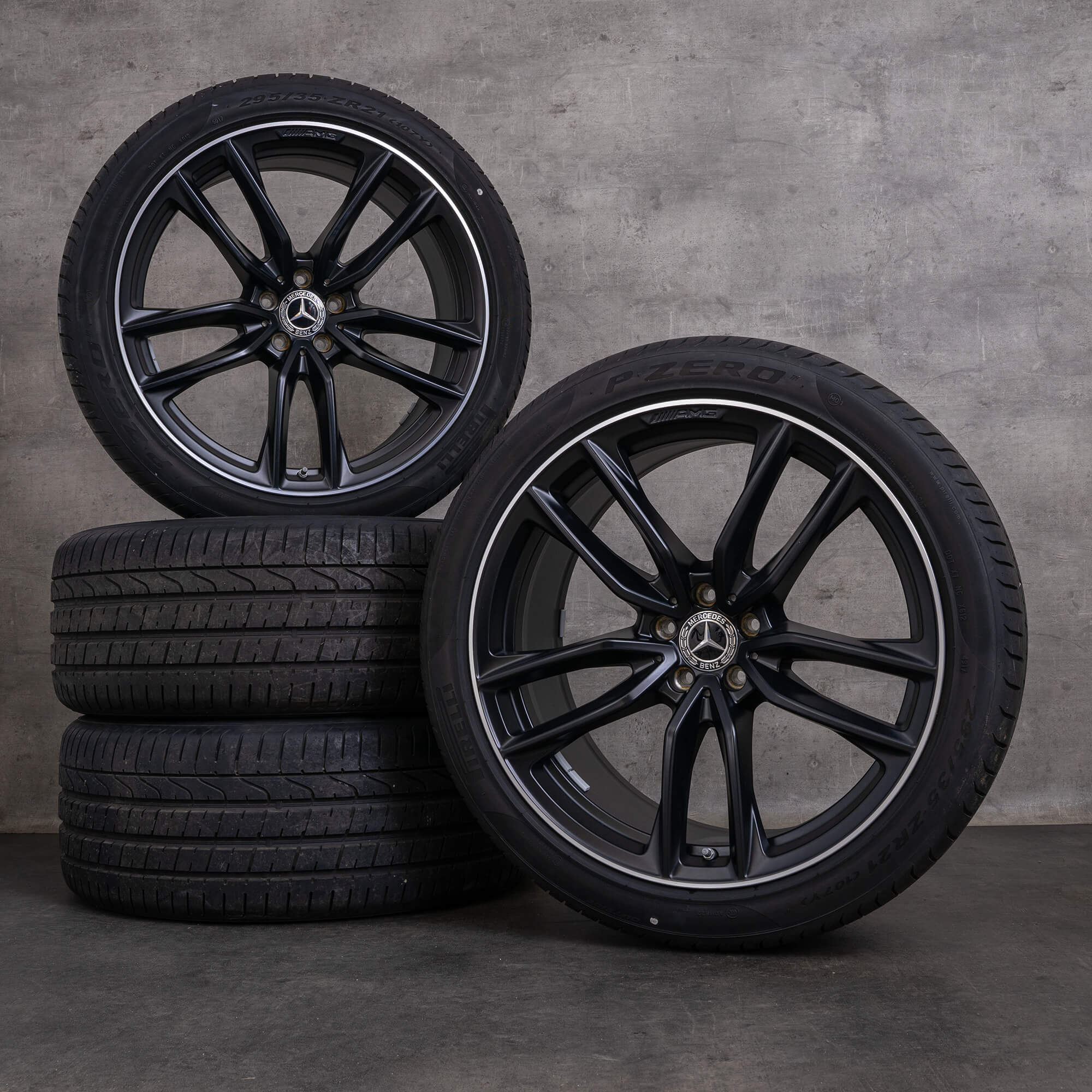 OEM Mercedes Benz GLC 63 & S AMG Rims 21 inch C253 X253 Summer wheels ...