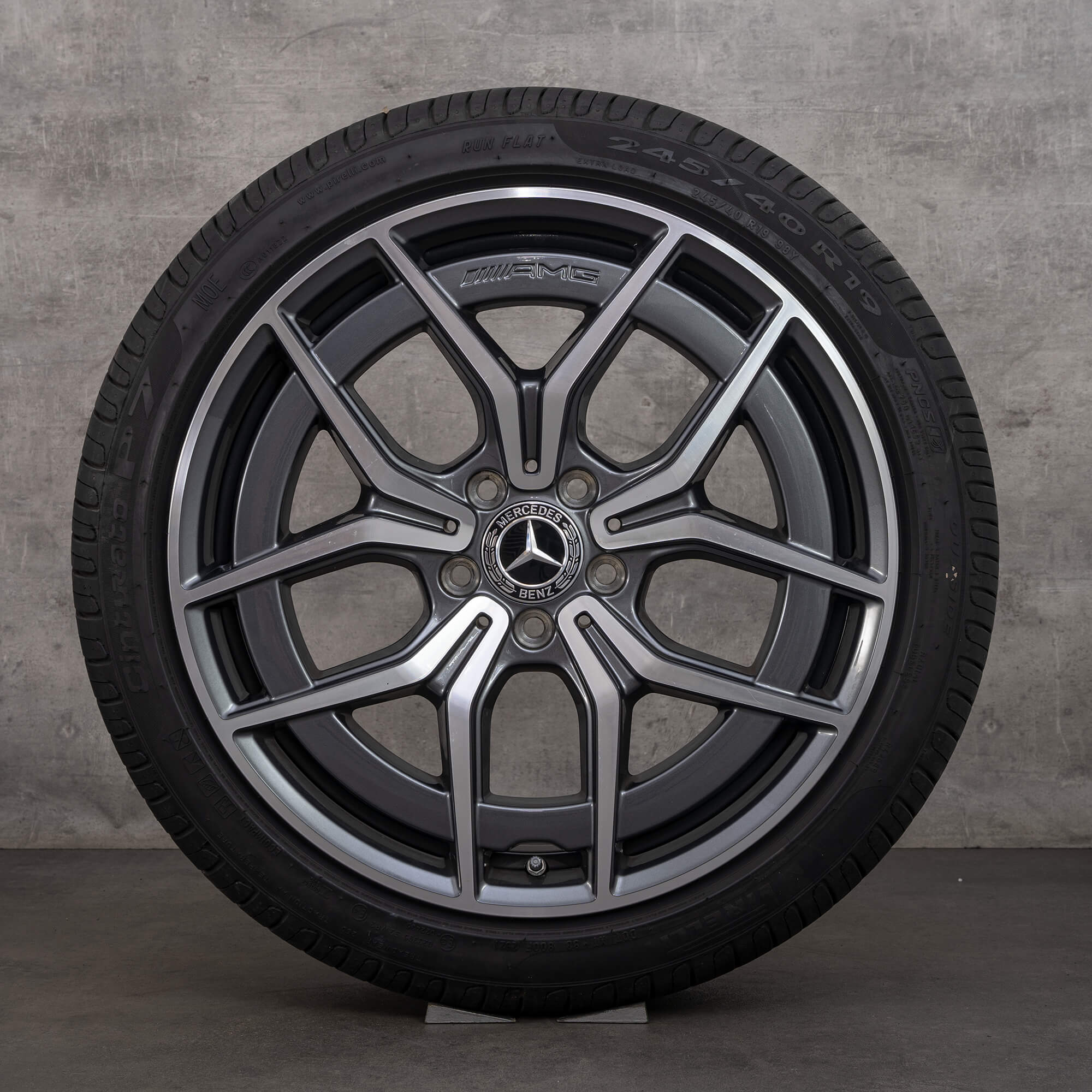 AMG rims Mercedes Benz E-Class W213 S213 C238 A238 summer wheels 19 inches