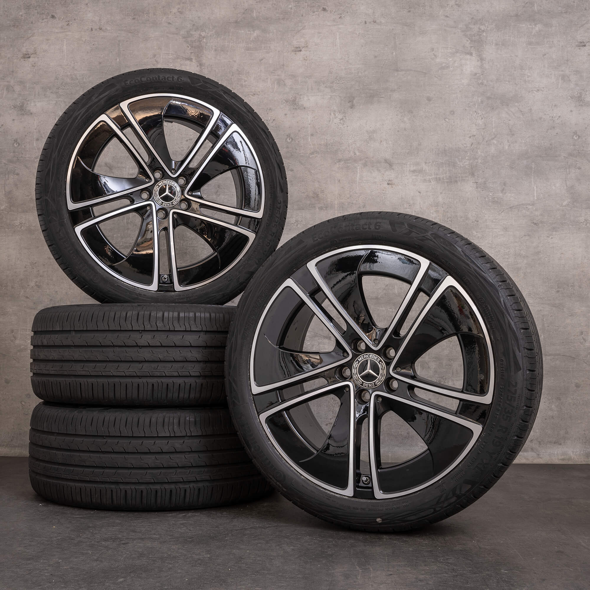 OEM Mercedes Benz CLE rims 19 inch A236 C236 summer wheels A2364014100 ...