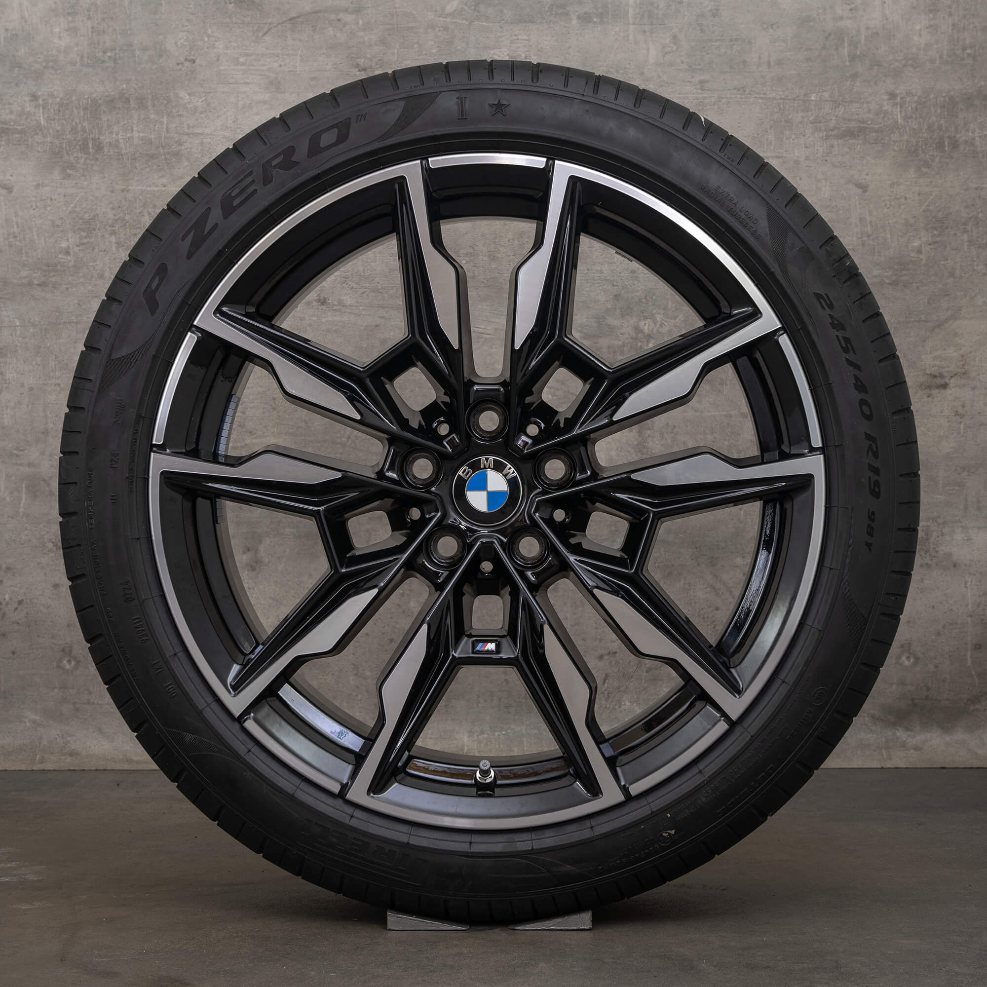 Originele BMW 4 Serie G26 i4 19 inch velgen styling 861M notchback Gran ...