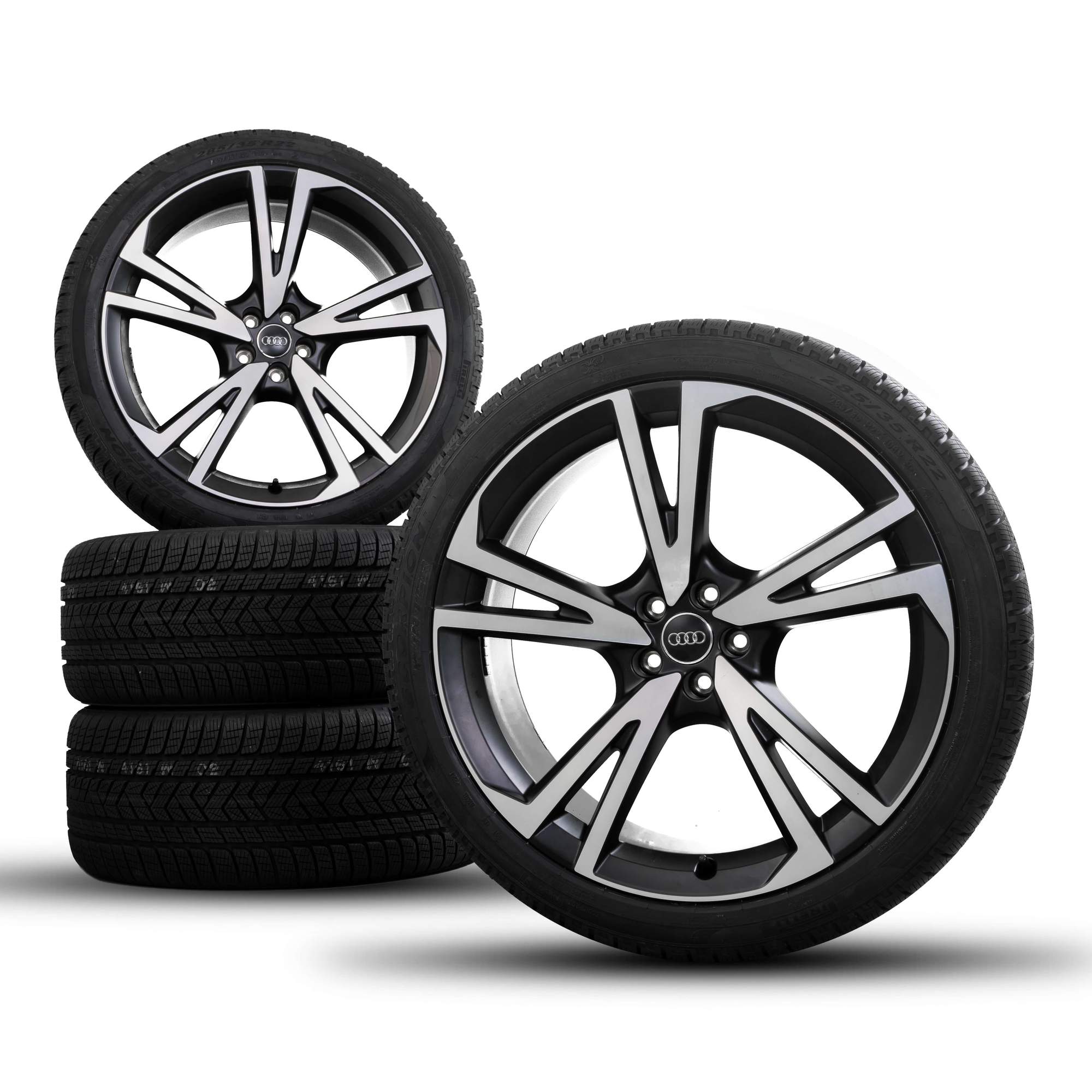 Audi 22 inch rims Q7 SQ7 4M Falx winter tires wheels alloy NEW