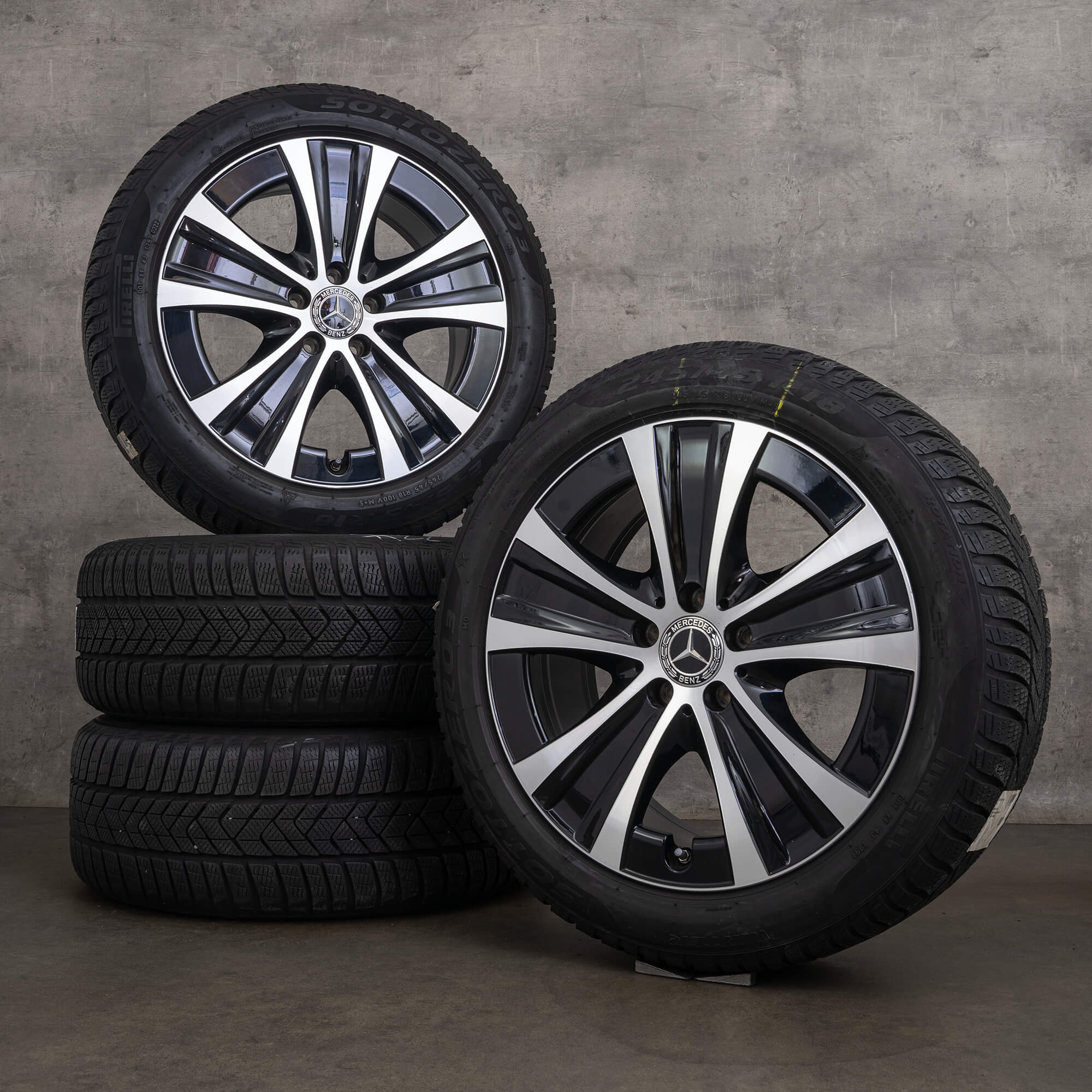 OEM Mercedes Benz E-Class winter wheels 18 inch W213 S213 C238 A238 ...