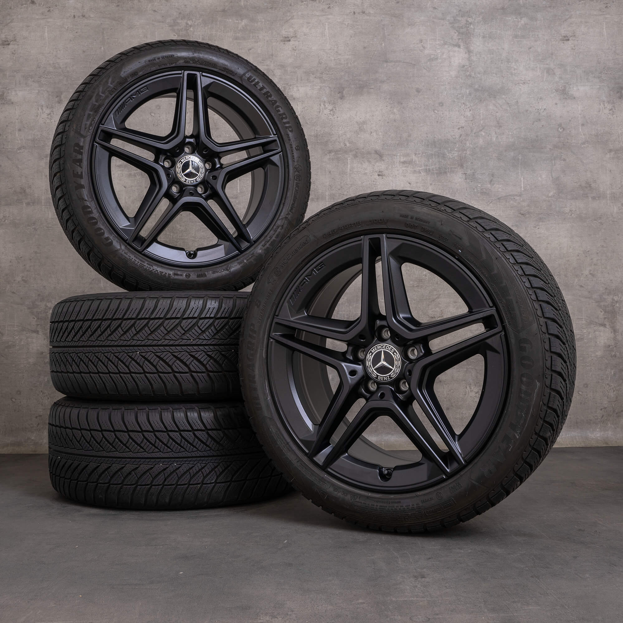 Original Mercedes Banz E-Klasse AMG Winterräder 18 Zoll W213 S213 C238 ...