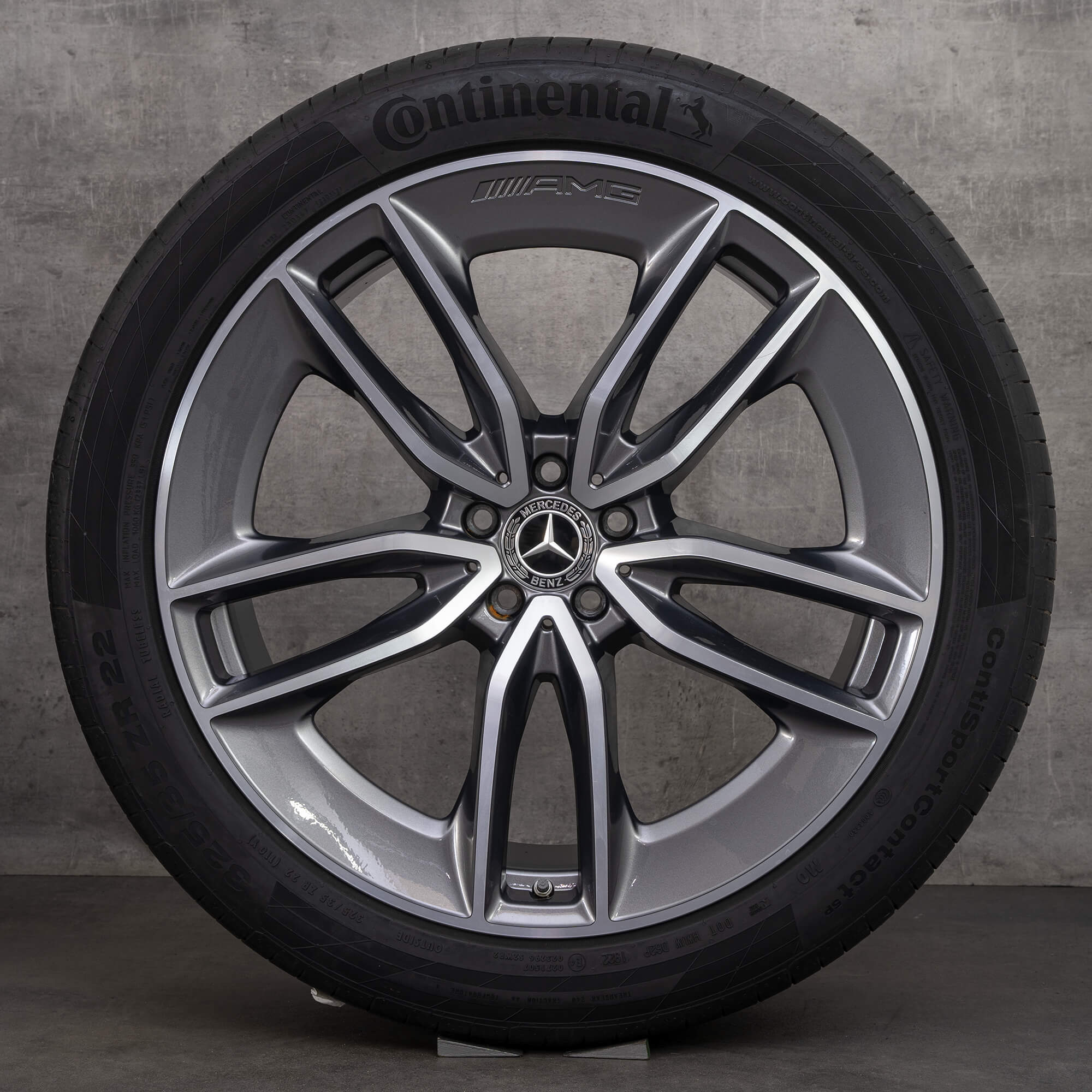 AMG Mercedes Benz GLE W167 V167 summer tires wheels 22 inch rims