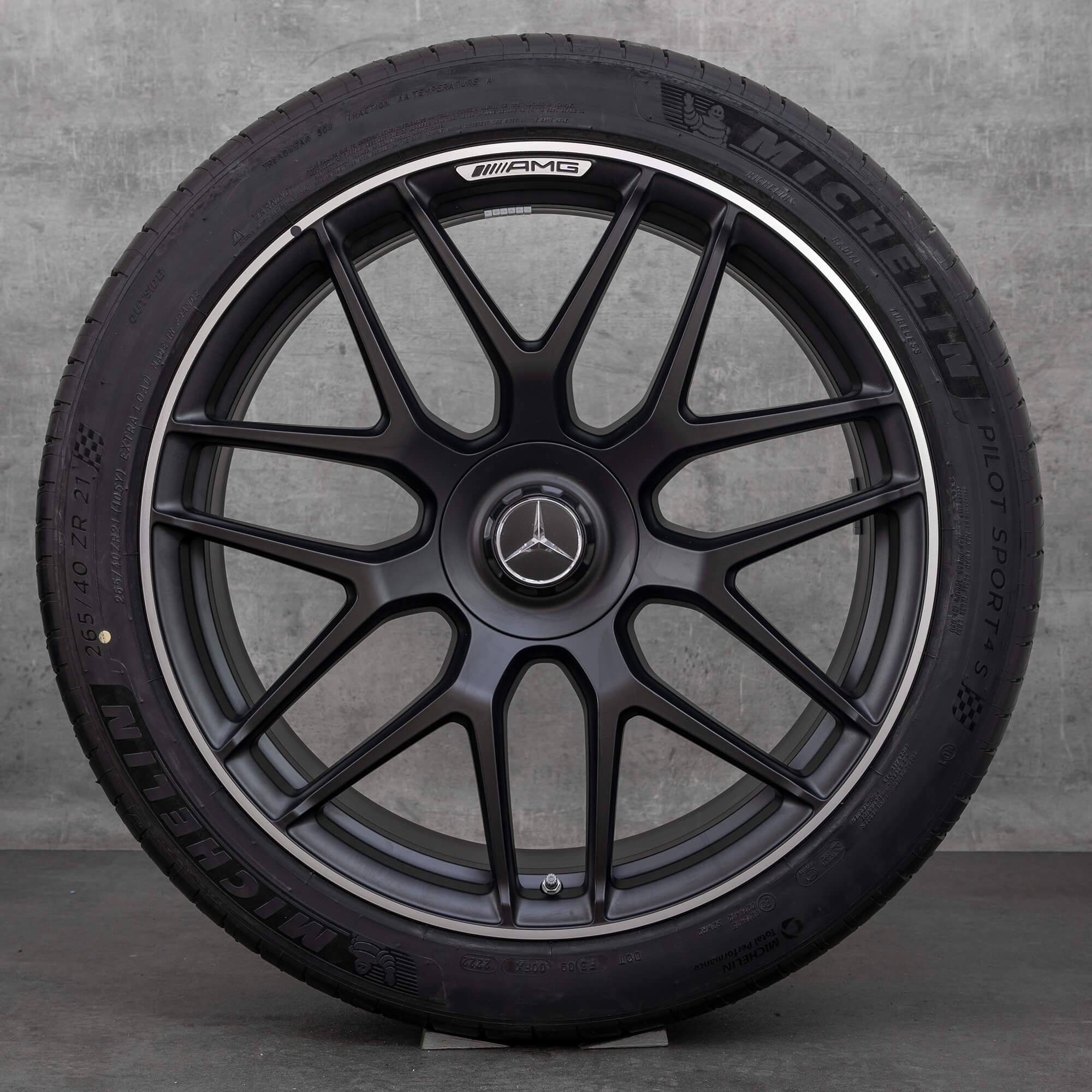 AMG 21 inch rims Mercedes GLC 63 & 63S X253 C253 summer tires wheels NEW