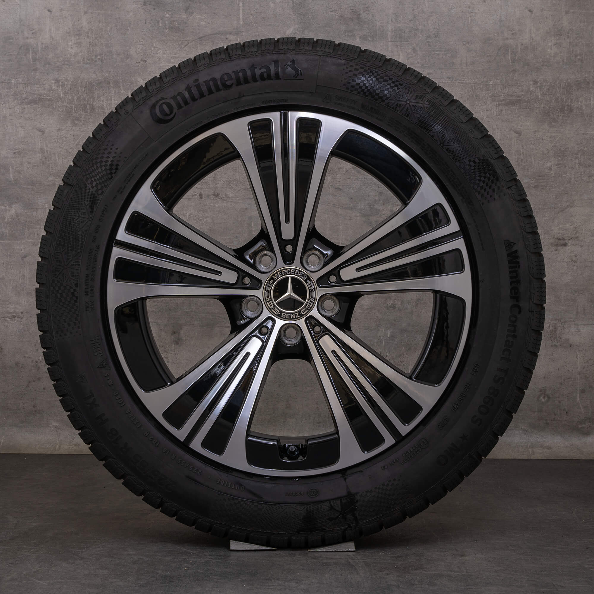 Original Mercedes Benz E-Klasse Winterräder 18 Zoll W214 S214 Felgen ...