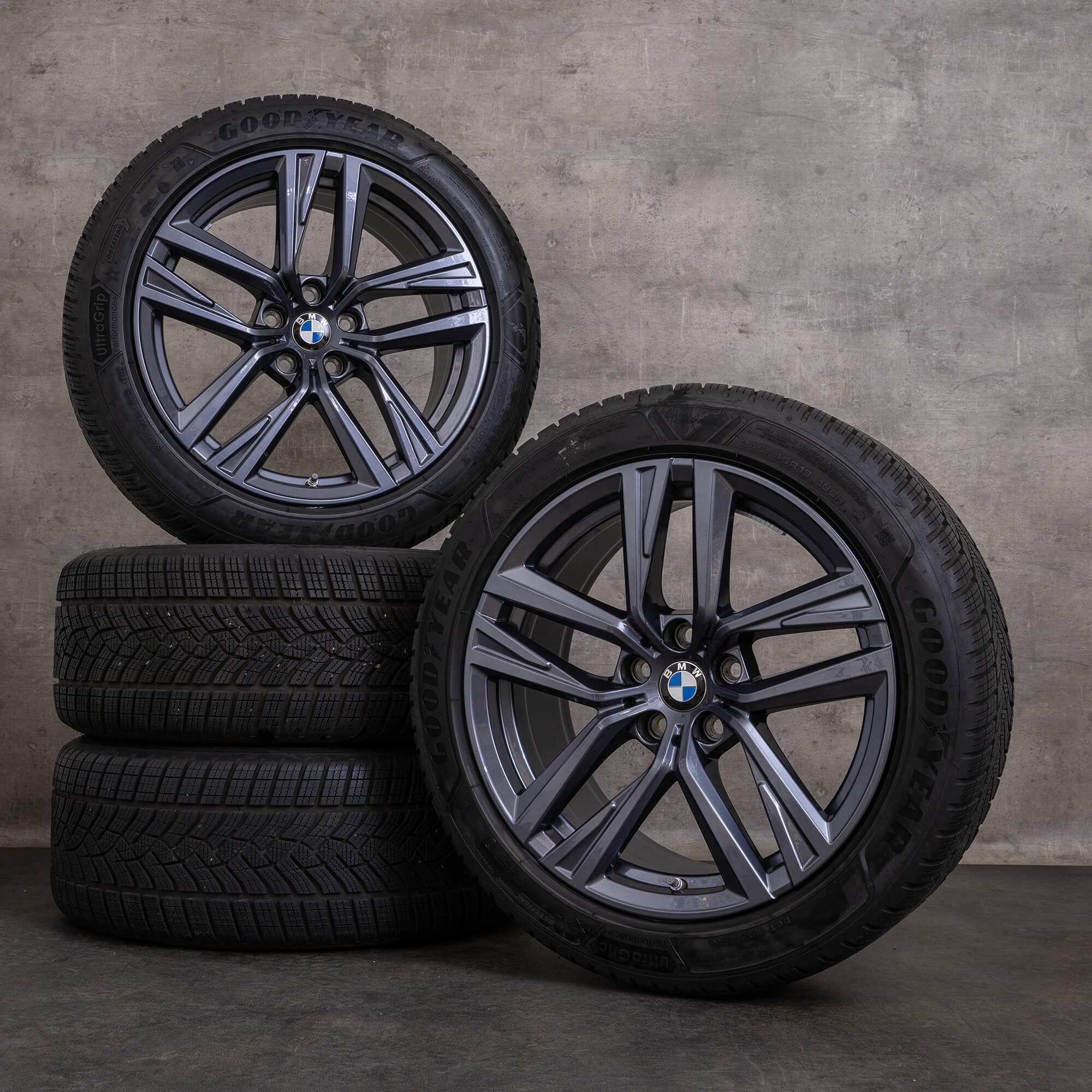 Original BMW 4er i4 Winterräder 18 Zoll G26 Gran Coupe Felgen Styling ...