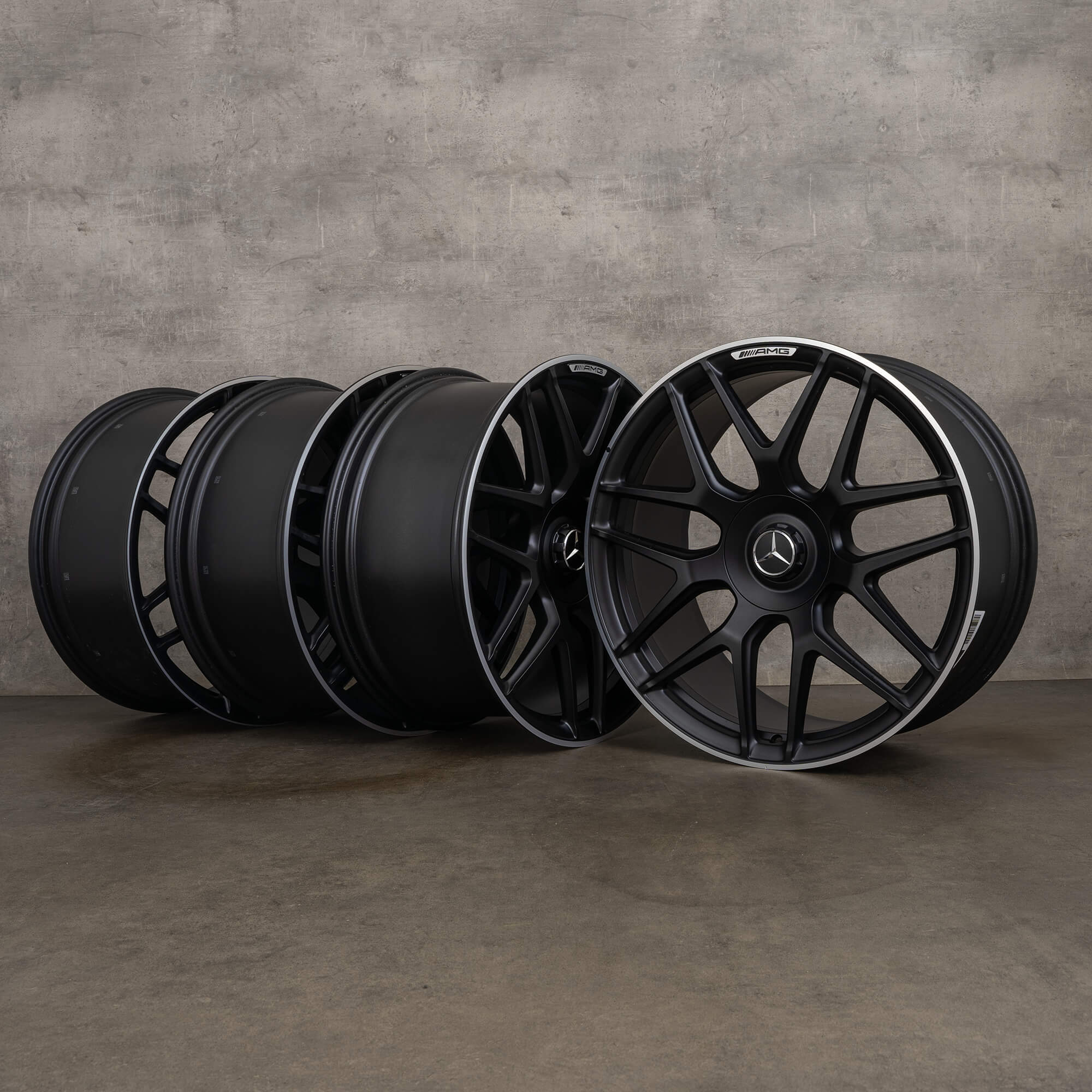 OEM Mercedes Benz G-Class AMG rims 22 inch W463A G63 A4634012000 black ...