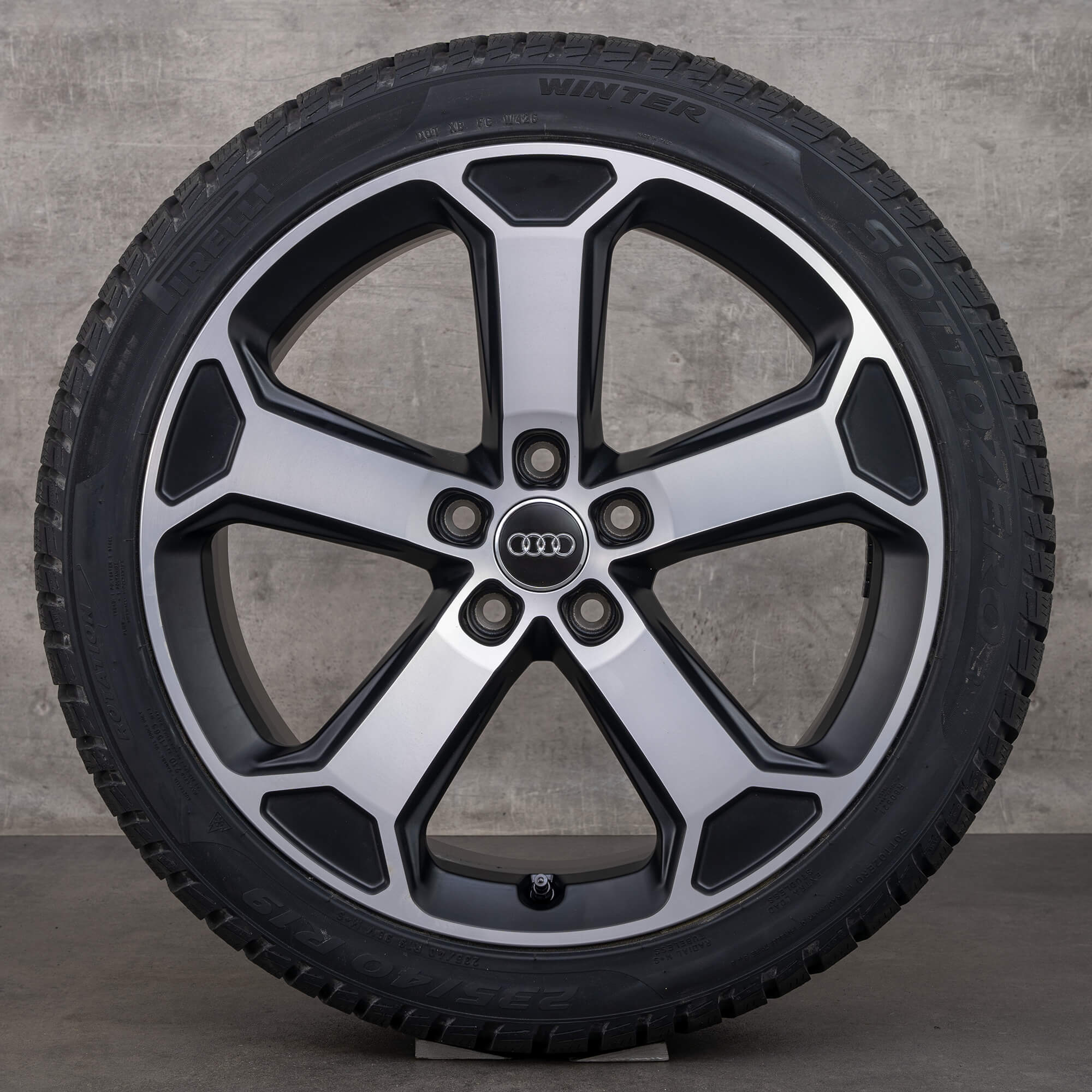 Audi Q2 SQ2 GA 19 inch rims winter wheels tires 81A601025AE aluminum NEW