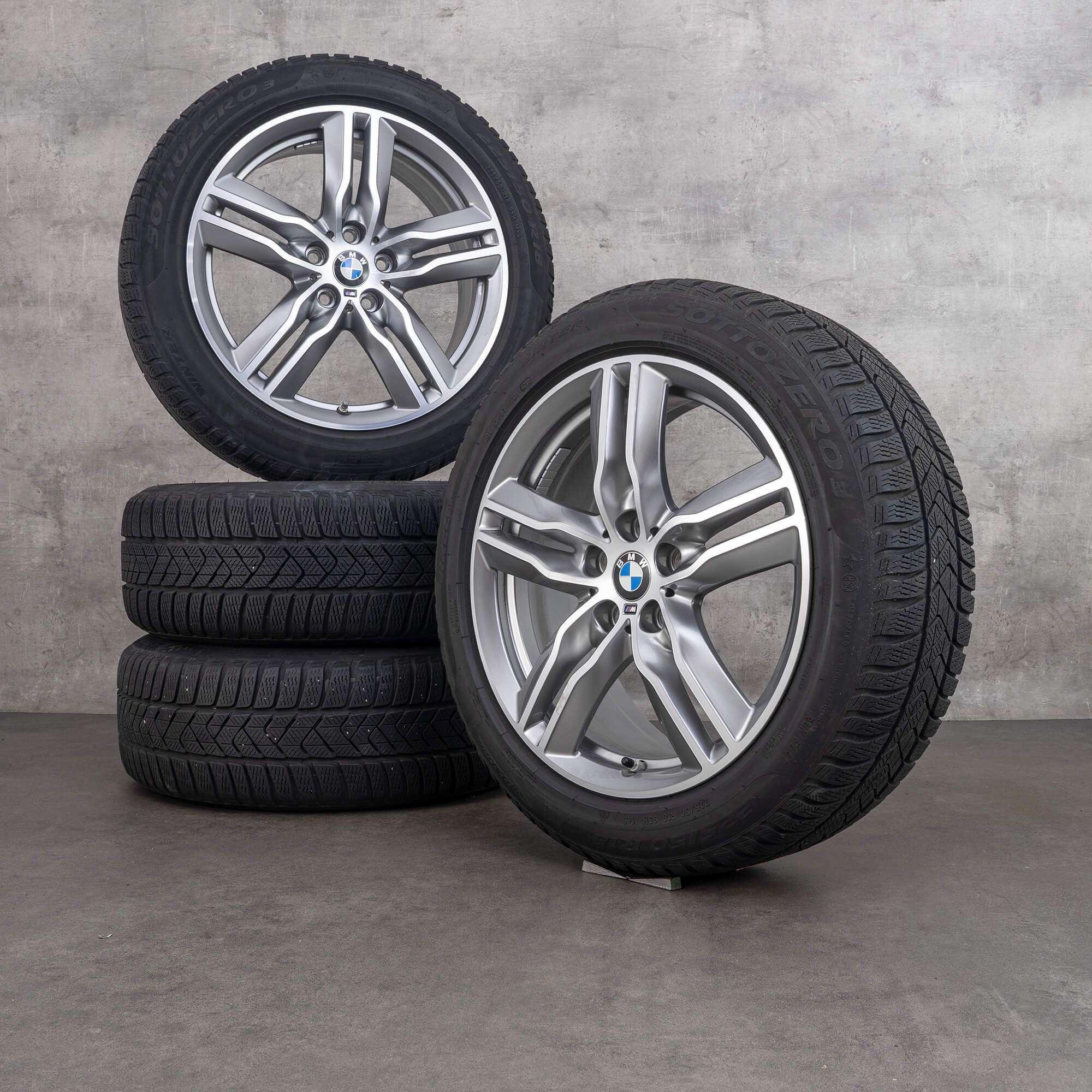 BMW X1 F48 X2 F39 18 inch rims M570 winter tires OEM wheels 7850456