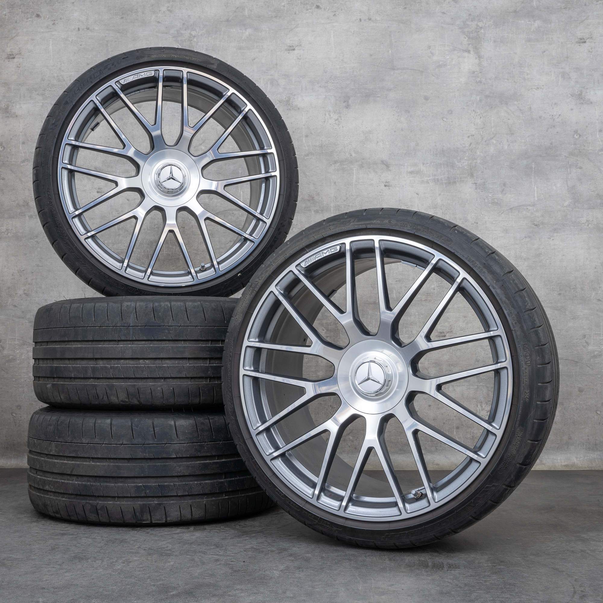 Original Mercedes Benz A-Class A 45 CLA AMG jante 19 inch W177 X118 ...