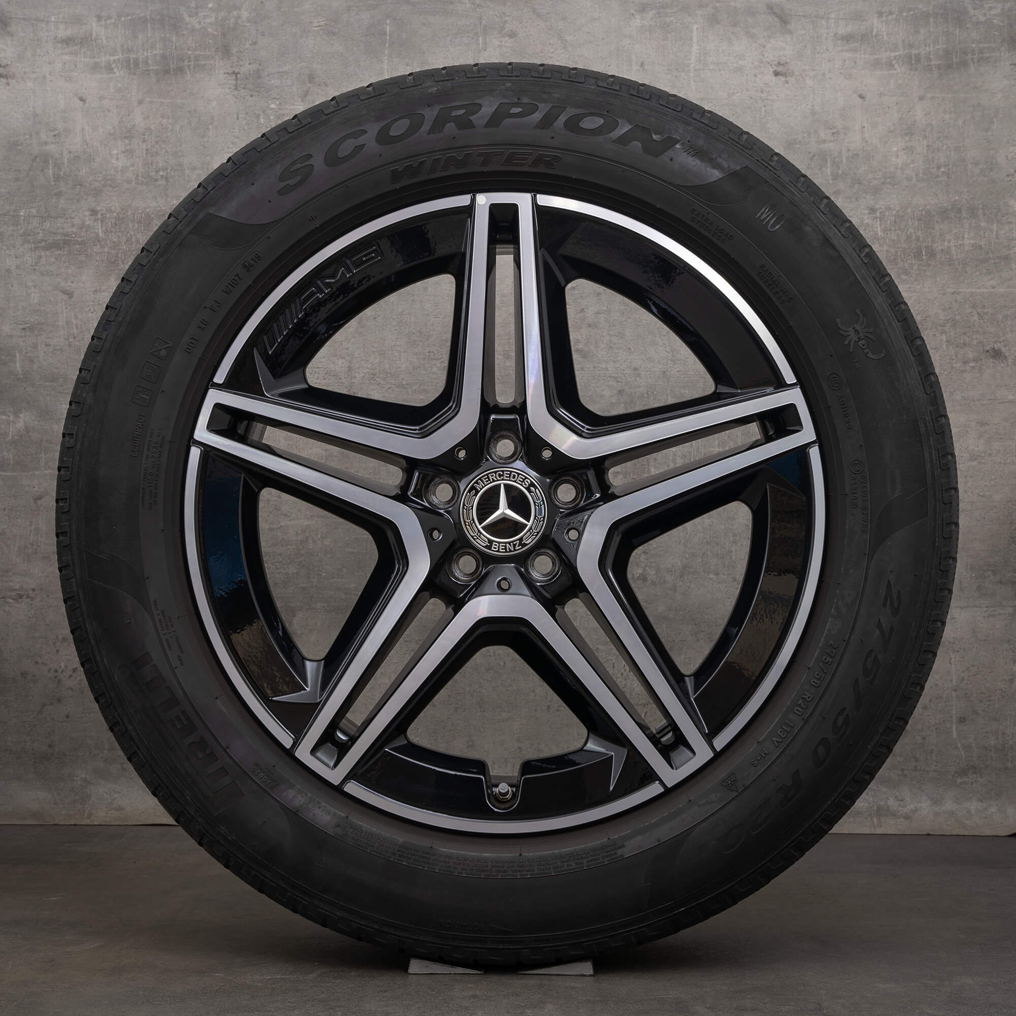 Mercedes Benz GLE SUV W167 winter wheels 20 inch rims tires aluminum