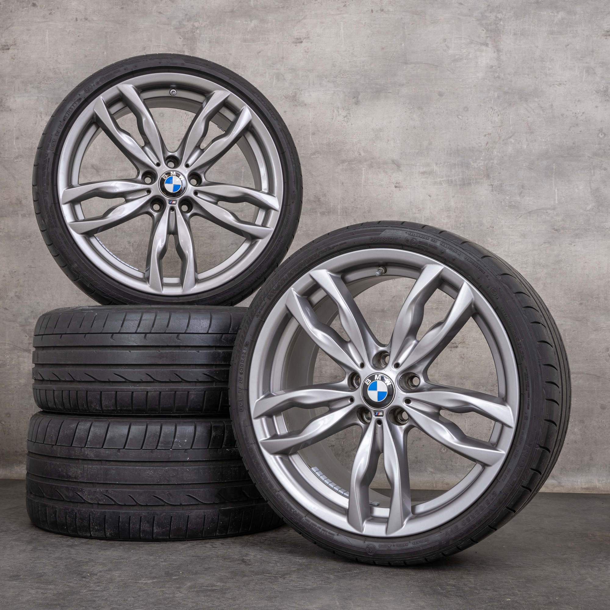 Originalní ráfky na auto BMW řady 5 6 20" F10 F11 F12 F13 F06 Gran ...