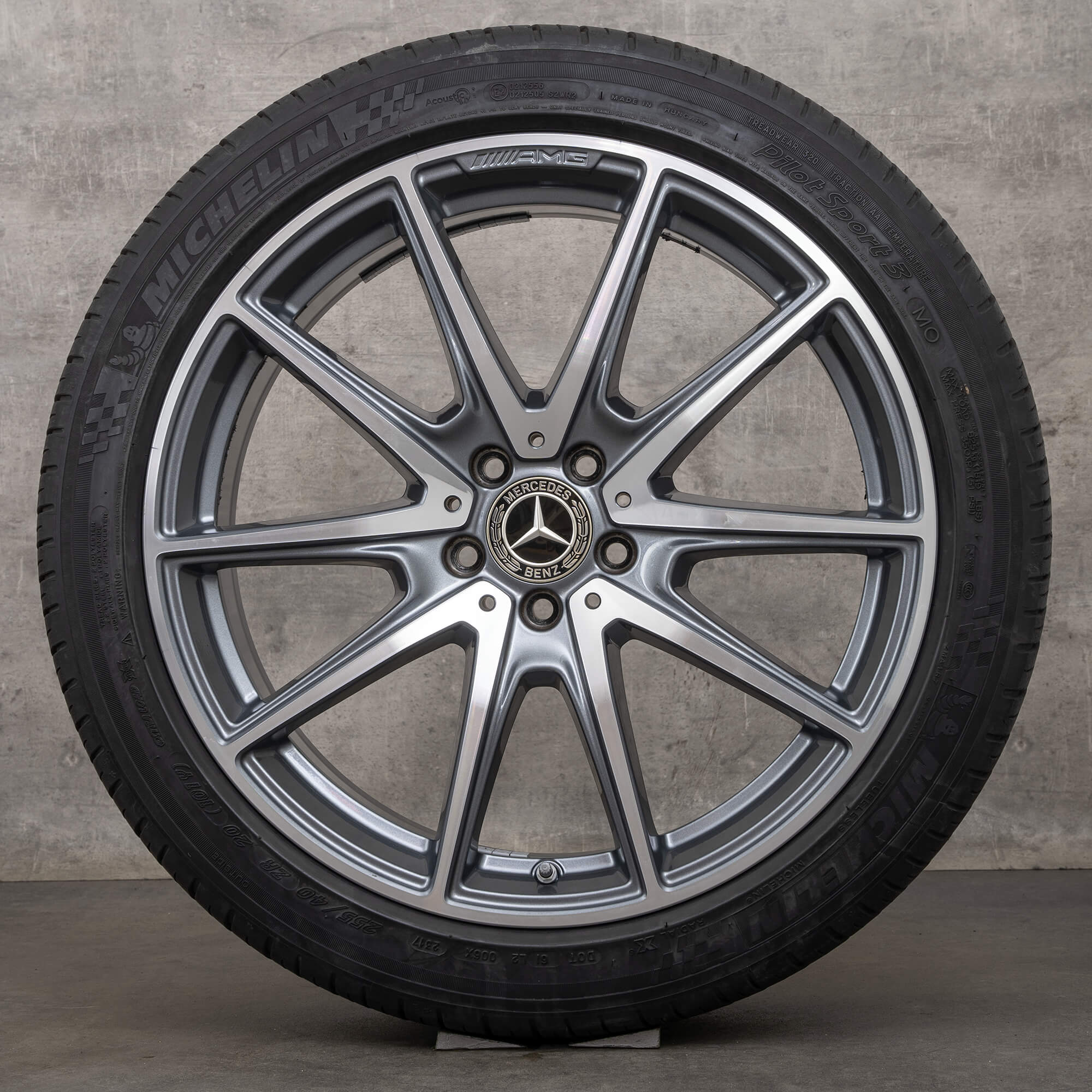 AMG Mercedes Benz S-Class W222 S63 S65 summer wheels 20 inch rims tires