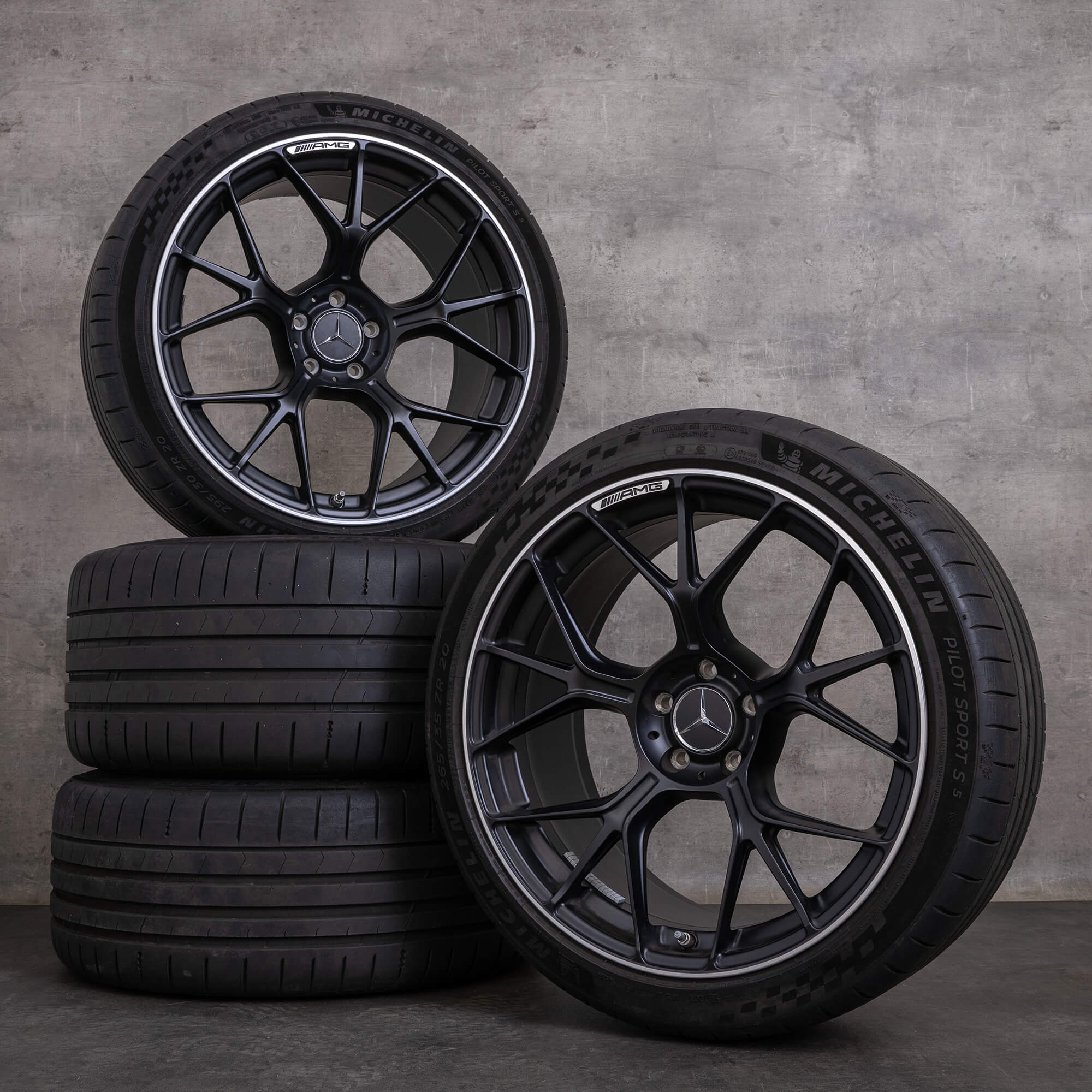 OEM Mercedes Benz CLE 53 AMG Rims 20 inch C236 A236 Summer wheels ...