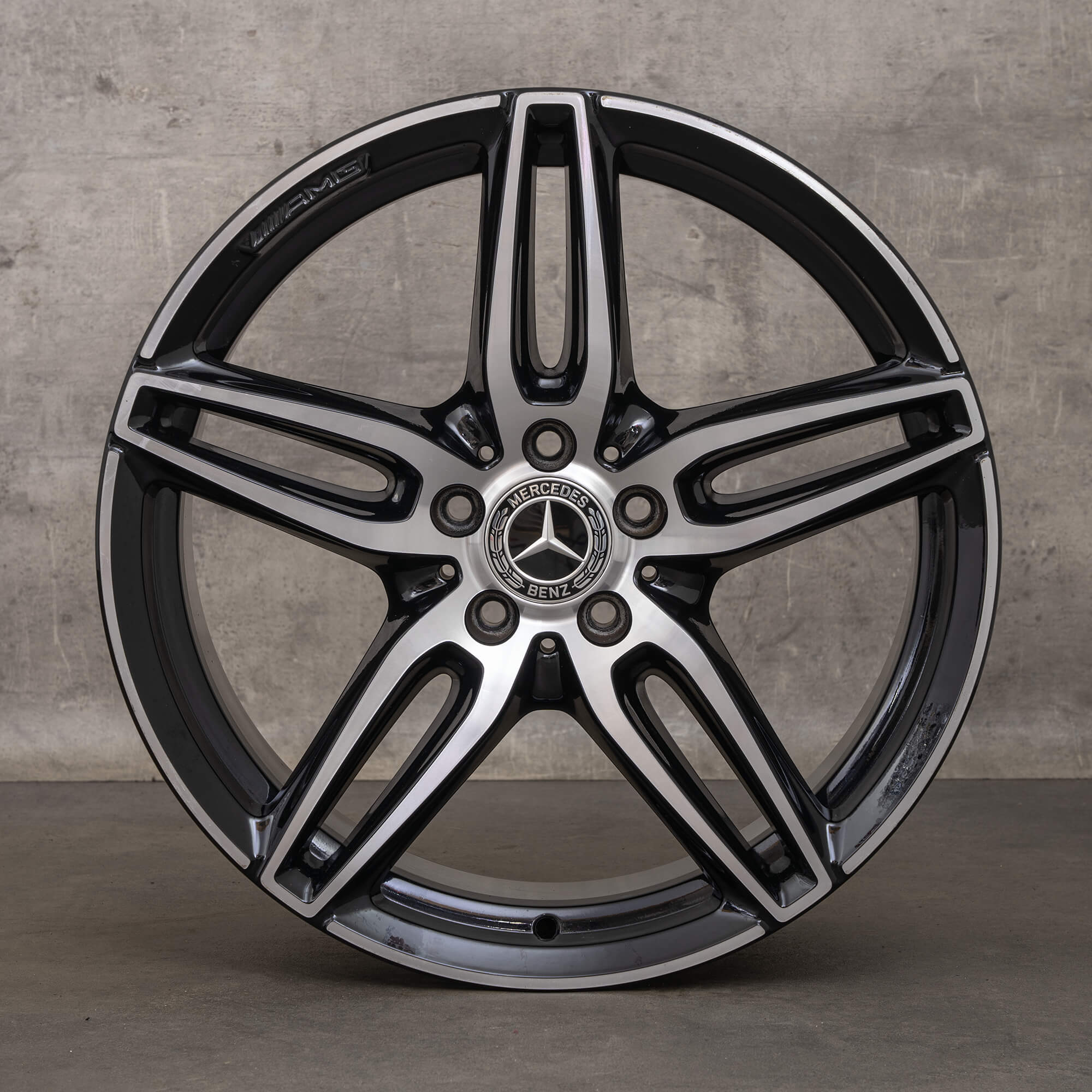 AMG Mercedes Benz E-Class W213 S213 C238 A238 19 inch rims black aluminum