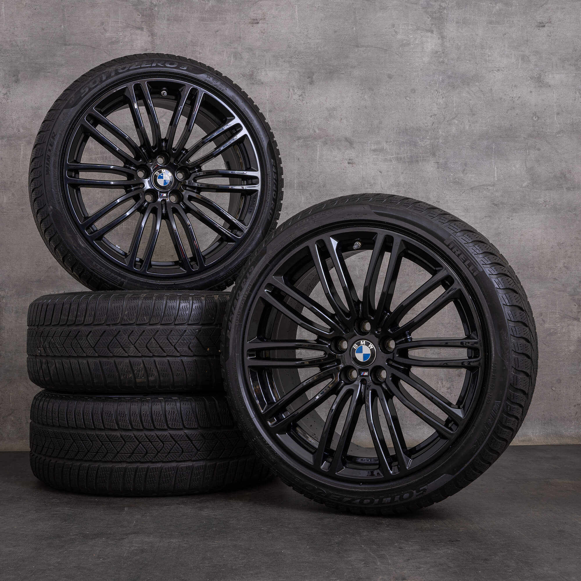 OEM BMW 5 Series snow tire packages 19 inch G30 G31 Rims Styling 664 M ...