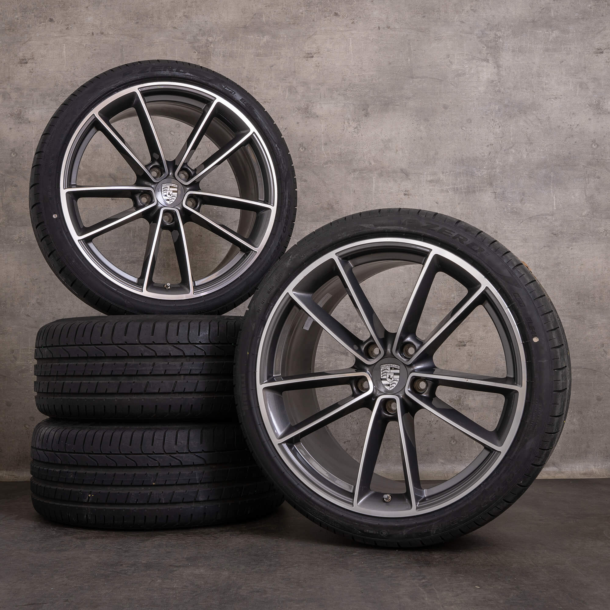 OEM Porsche 911 snow tire packages 20 21 inch 992 I rims 992601025BC ...